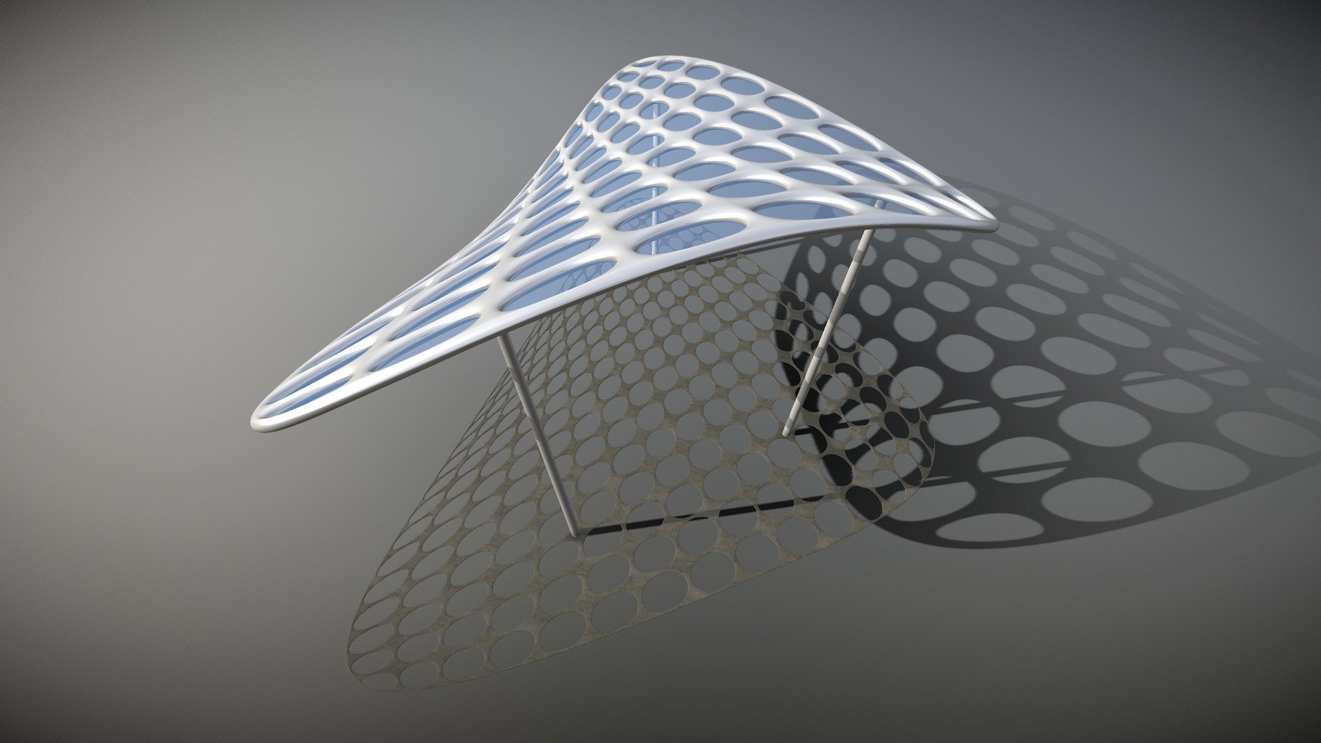 Parametric pavilion 2348 - Buy Royalty Free 3D model by Jinda ...