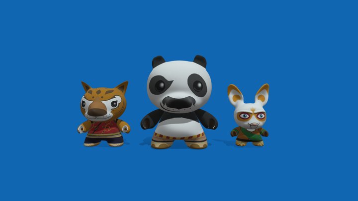 Kungfupanda 3D models - Sketchfab