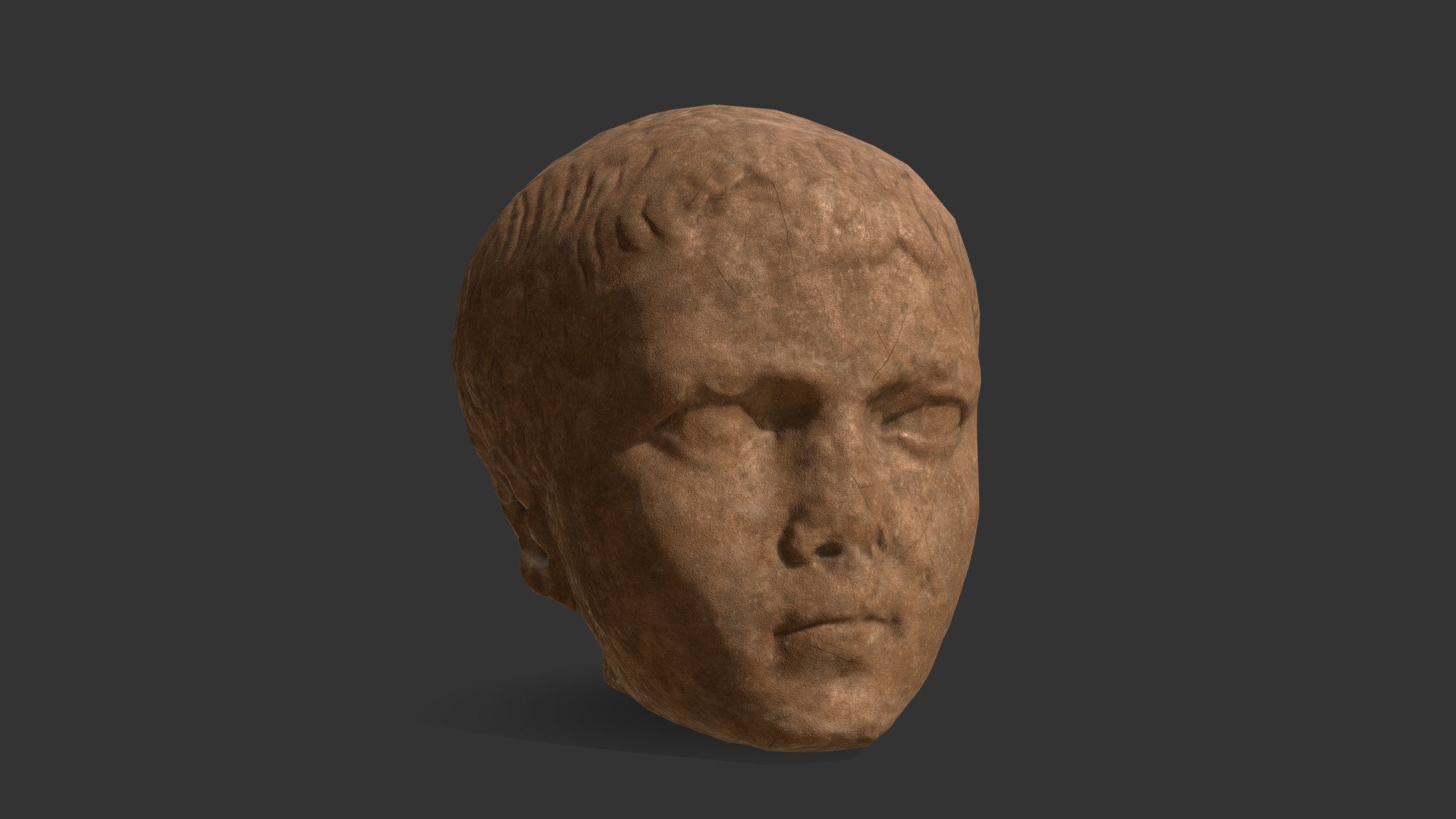 Little Prince - Stone_06 - Ancient Bust - Download Free 3D model by ...