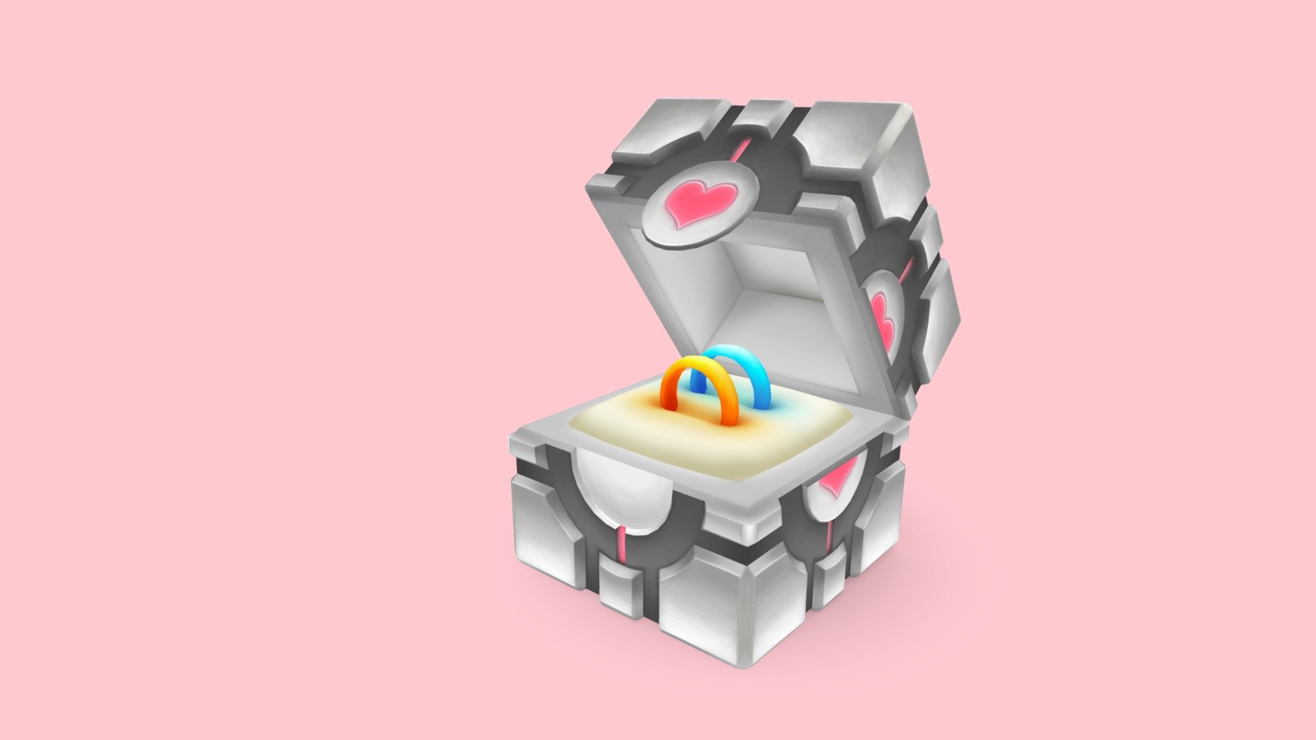 Portal Rings - 3D model by aleia [5b1a9e2] - Sketchfab