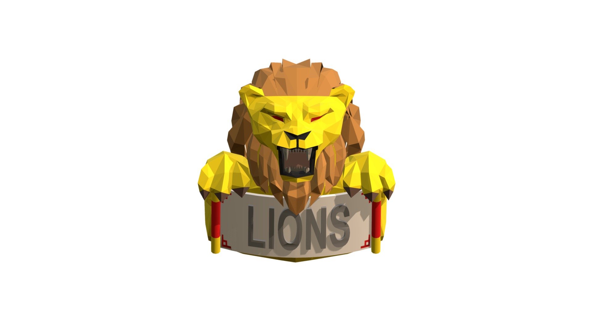 Lion_for_Sketchfab - 3D model by wengcheong [5b1aa7a] - Sketchfab
