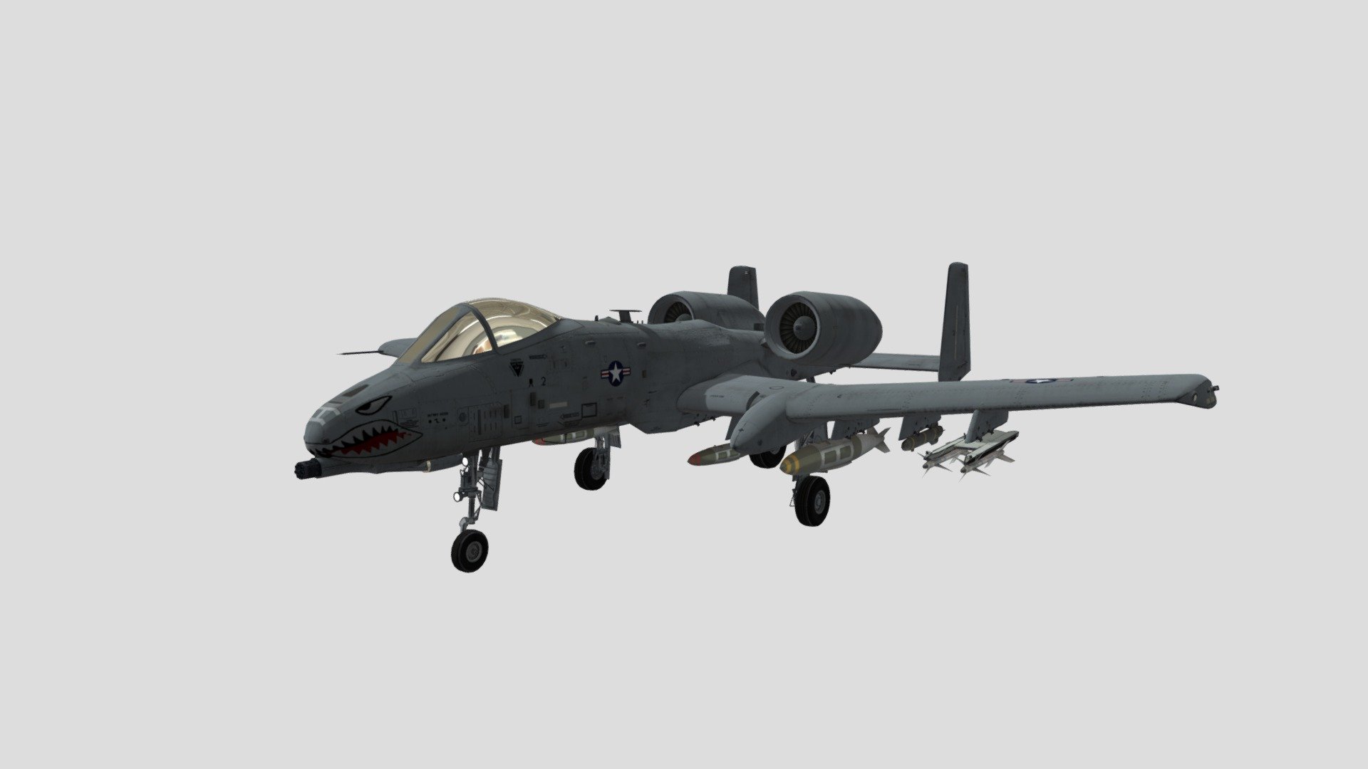 A-10 Thunderbolt II 3D Model - Download Free 3D model by thomas333 ...