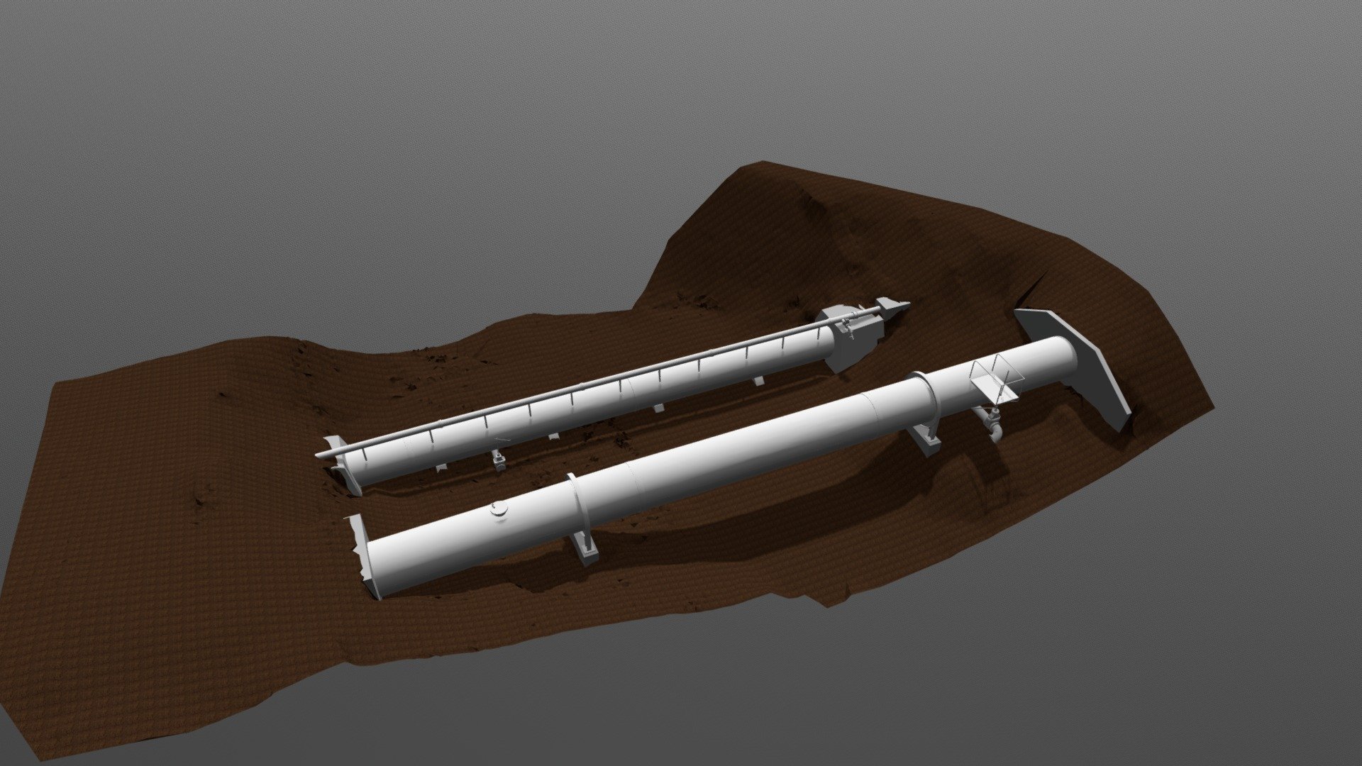 EastBank - Filtered Water Pipe Scan - 3D model by Bennett + Bennett ...