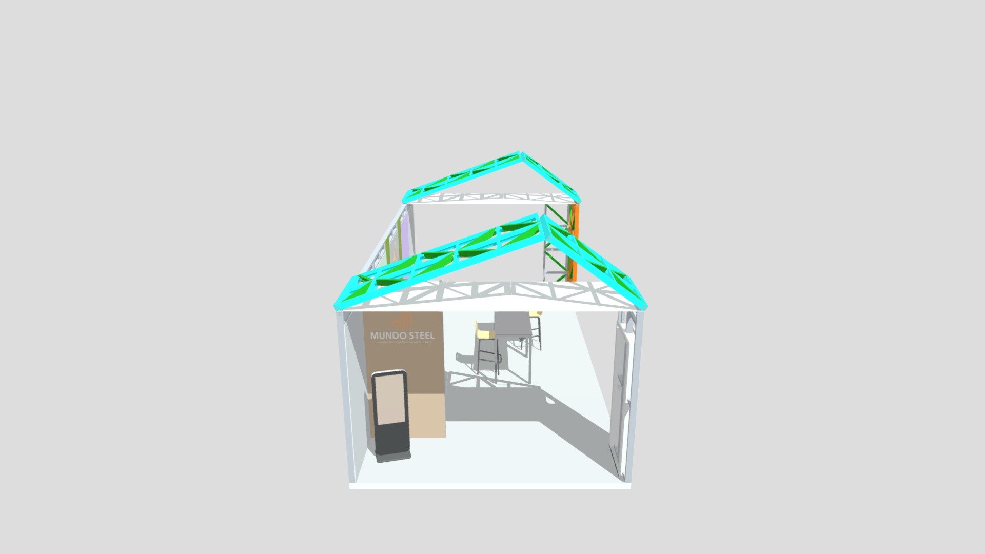 CASA PRONTA - 3D model by MS Engenharia (@engenhariams) [5b1bfe0 ...