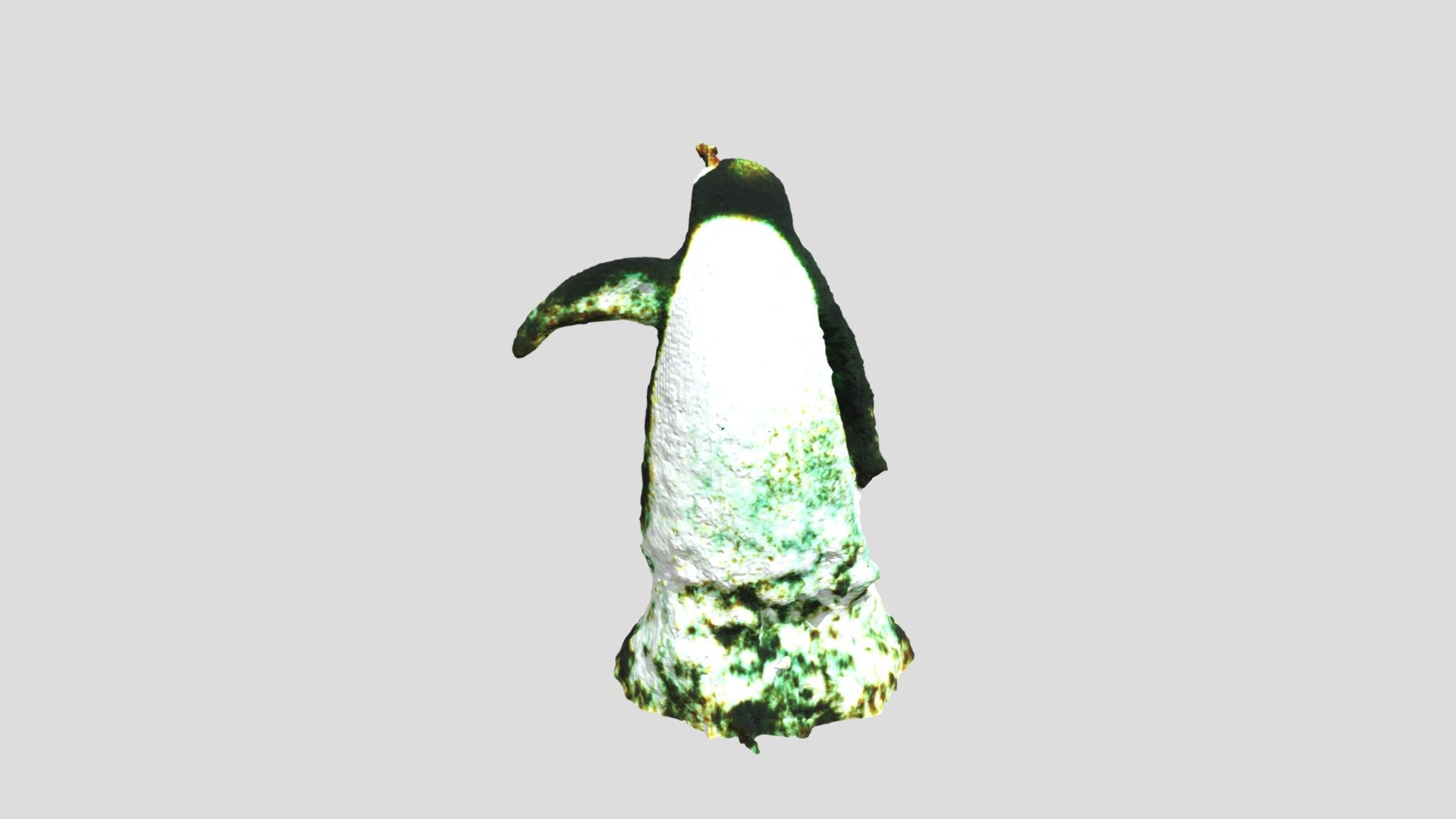 Penguin holding a revolver, aiming forward. - Download Free 3D model by ...
