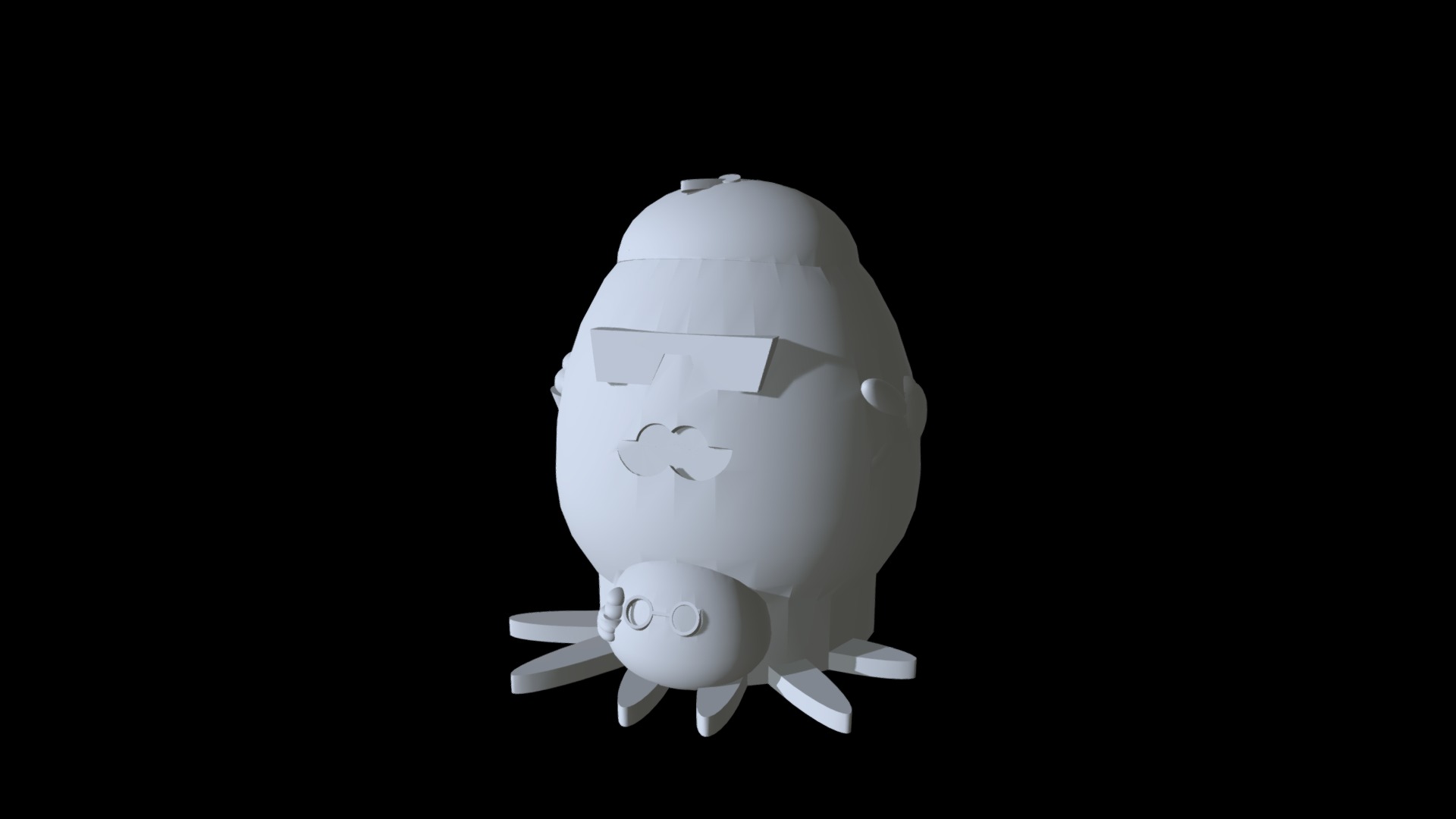 S Nixon Egg Hero - 3D model by codeexplorers [5b1f28b] - Sketchfab