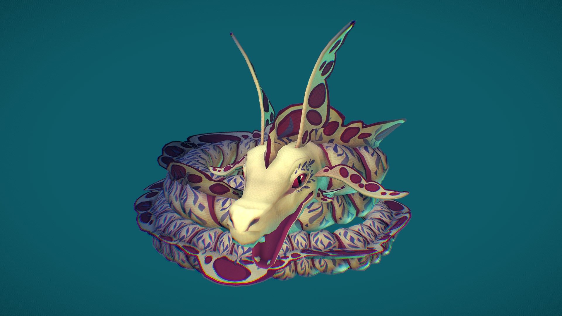Weaving Tides - Giant Snake - 3D model by RenDemel [5b22ea0] - Sketchfab