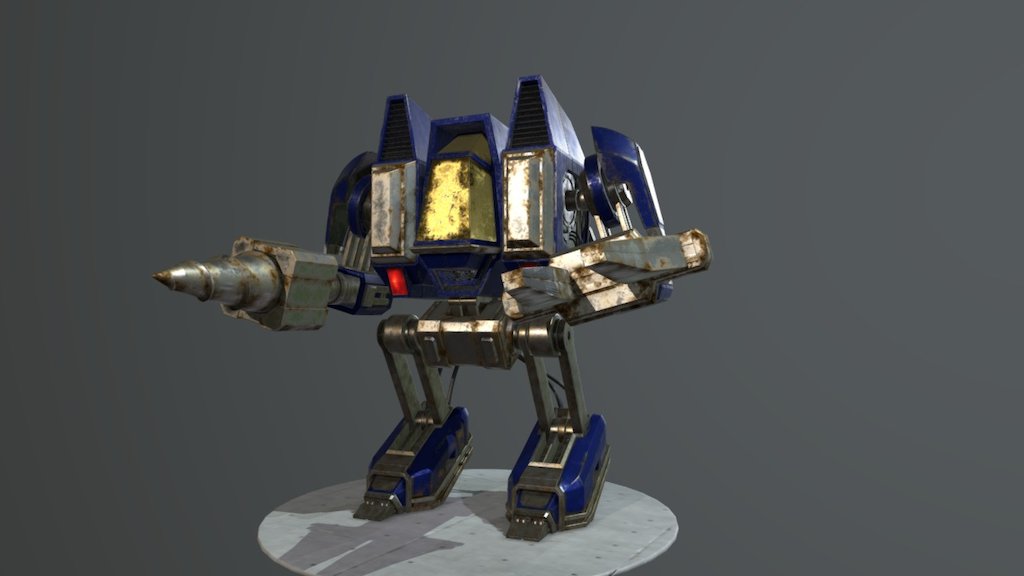 SCV - StarCraft - 3D model by suetake [5b2313f] - Sketchfab