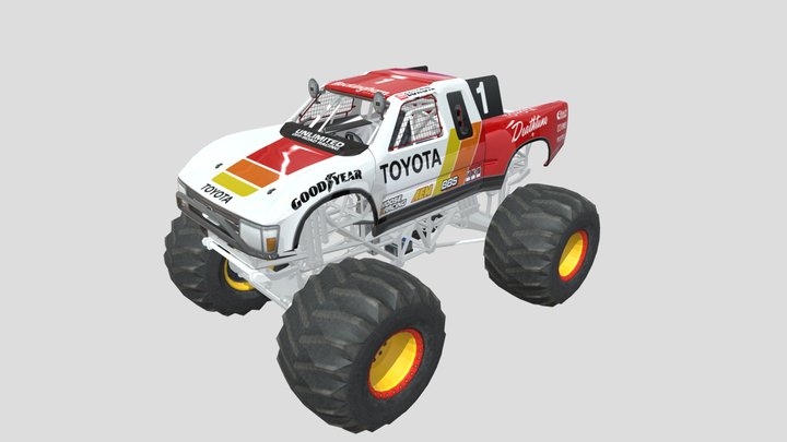 Monstertruck 3D models - Sketchfab