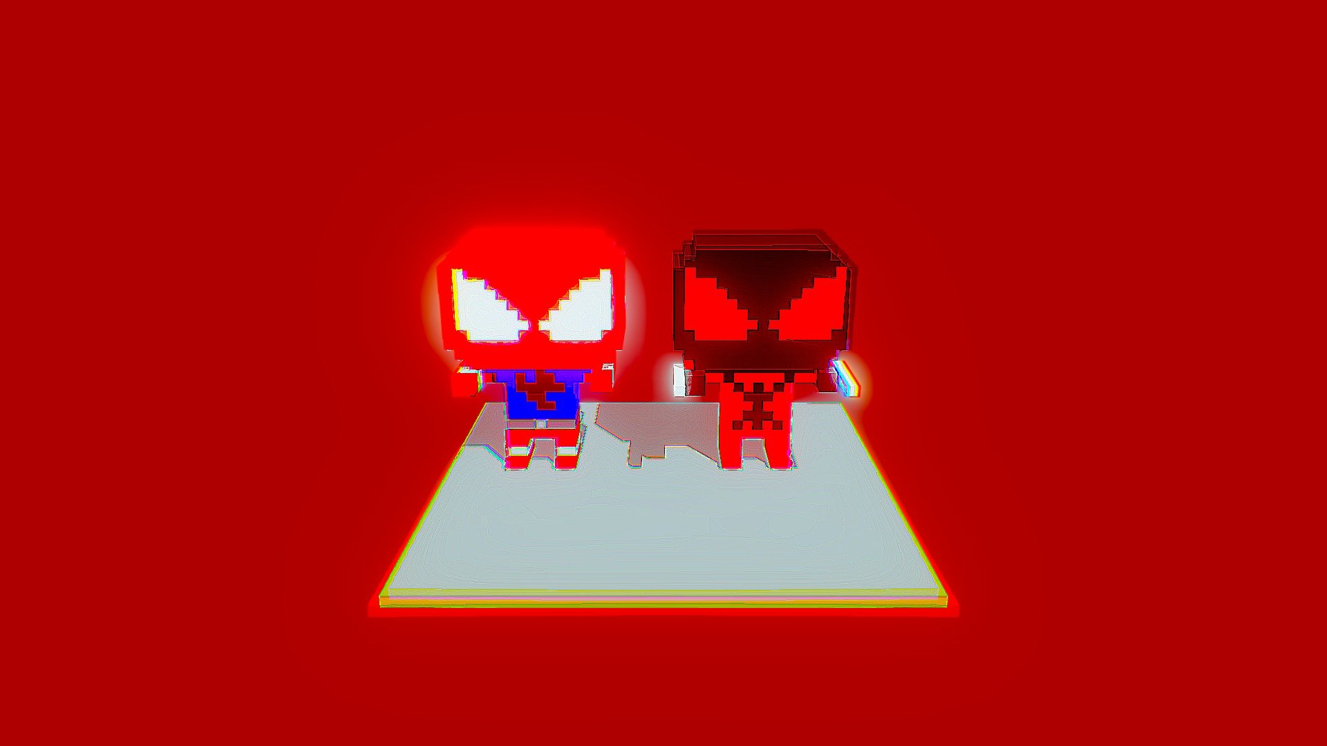 ben reilly vs Kaine parker - Download Free 3D model by ...