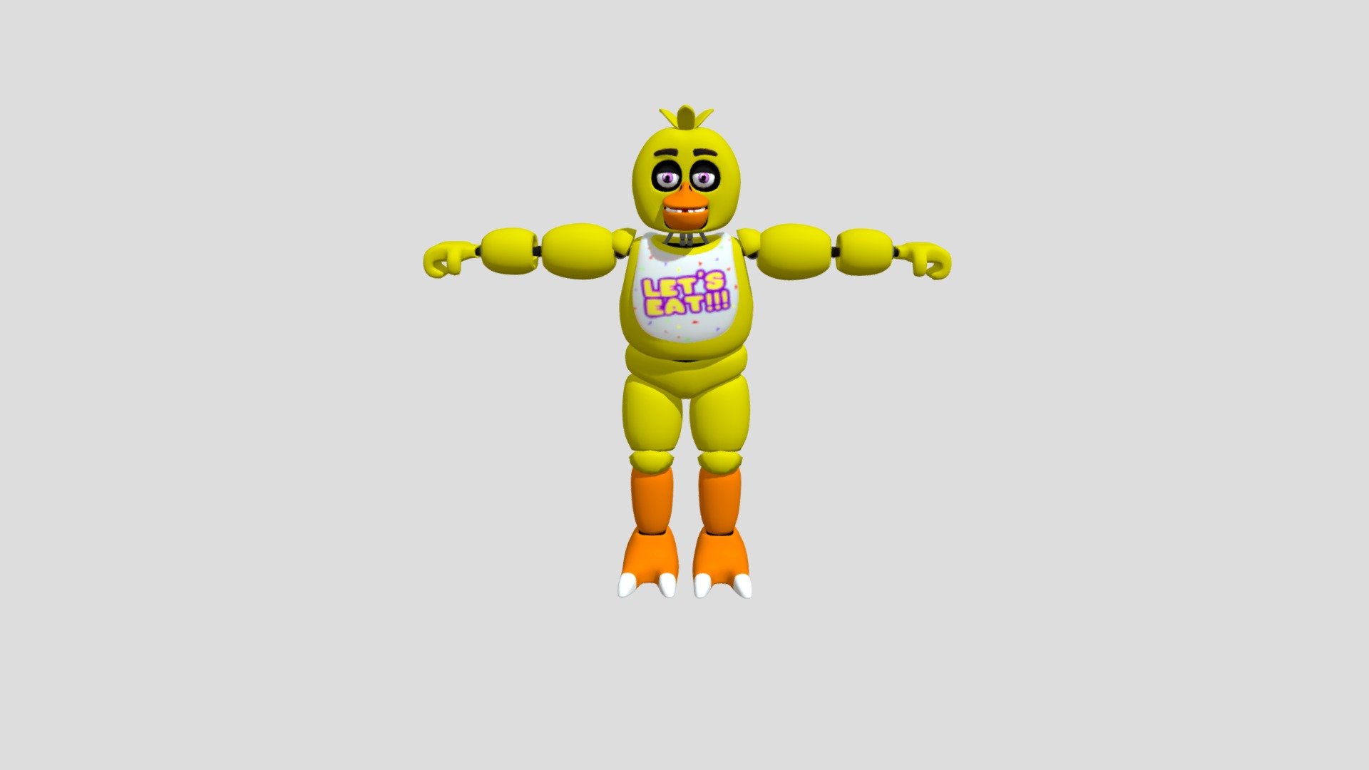 chica (1) - 3D model by Q12 [5b263c7] - Sketchfab