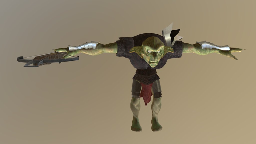 Goblin Boss - 3D model by Delton Hulbert (@brewed-e) [5b2685c] - Sketchfab