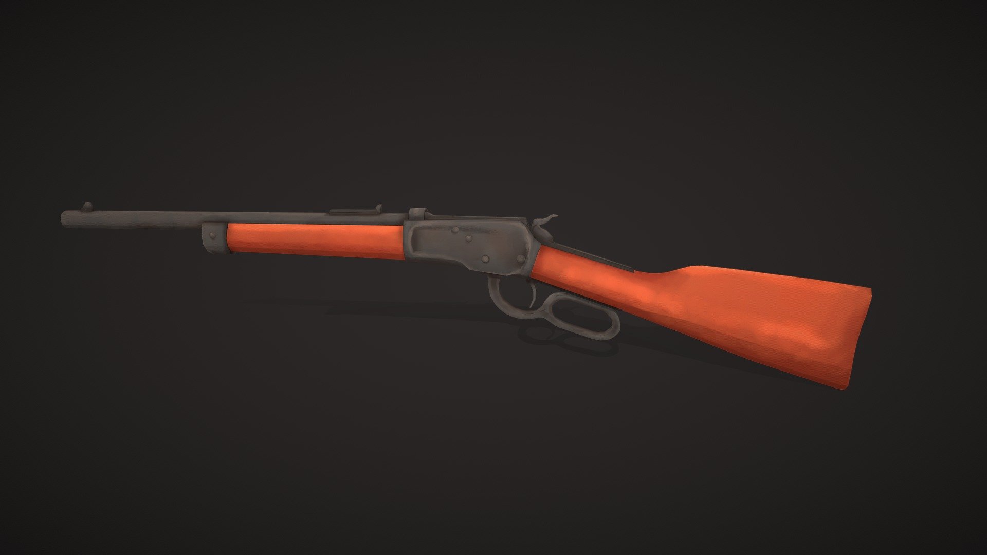 Style World - Lever Action Rifle - Buy Royalty Free 3D model by ...