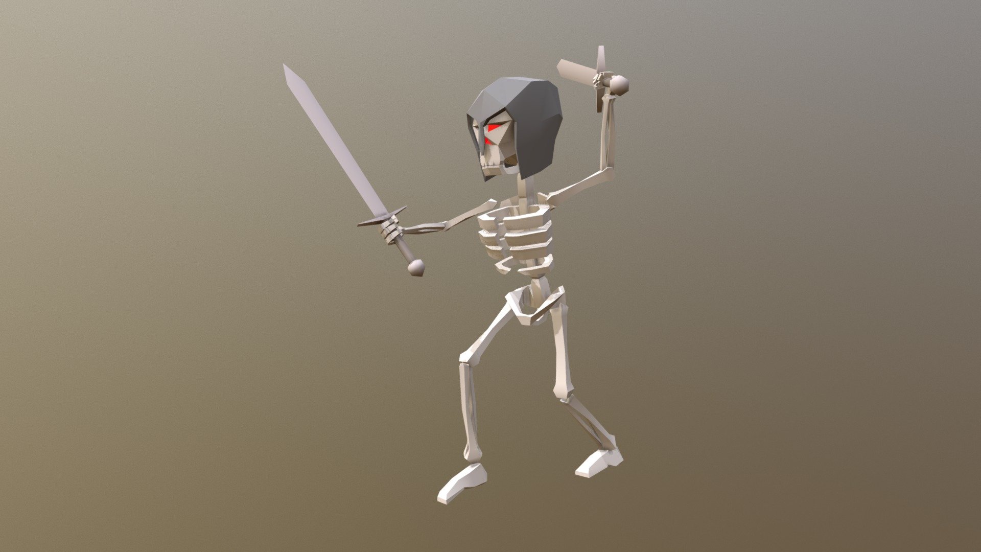 Skeleton_C - Download Free 3D model by daniel_slusarz [5b26bec] - Sketchfab
