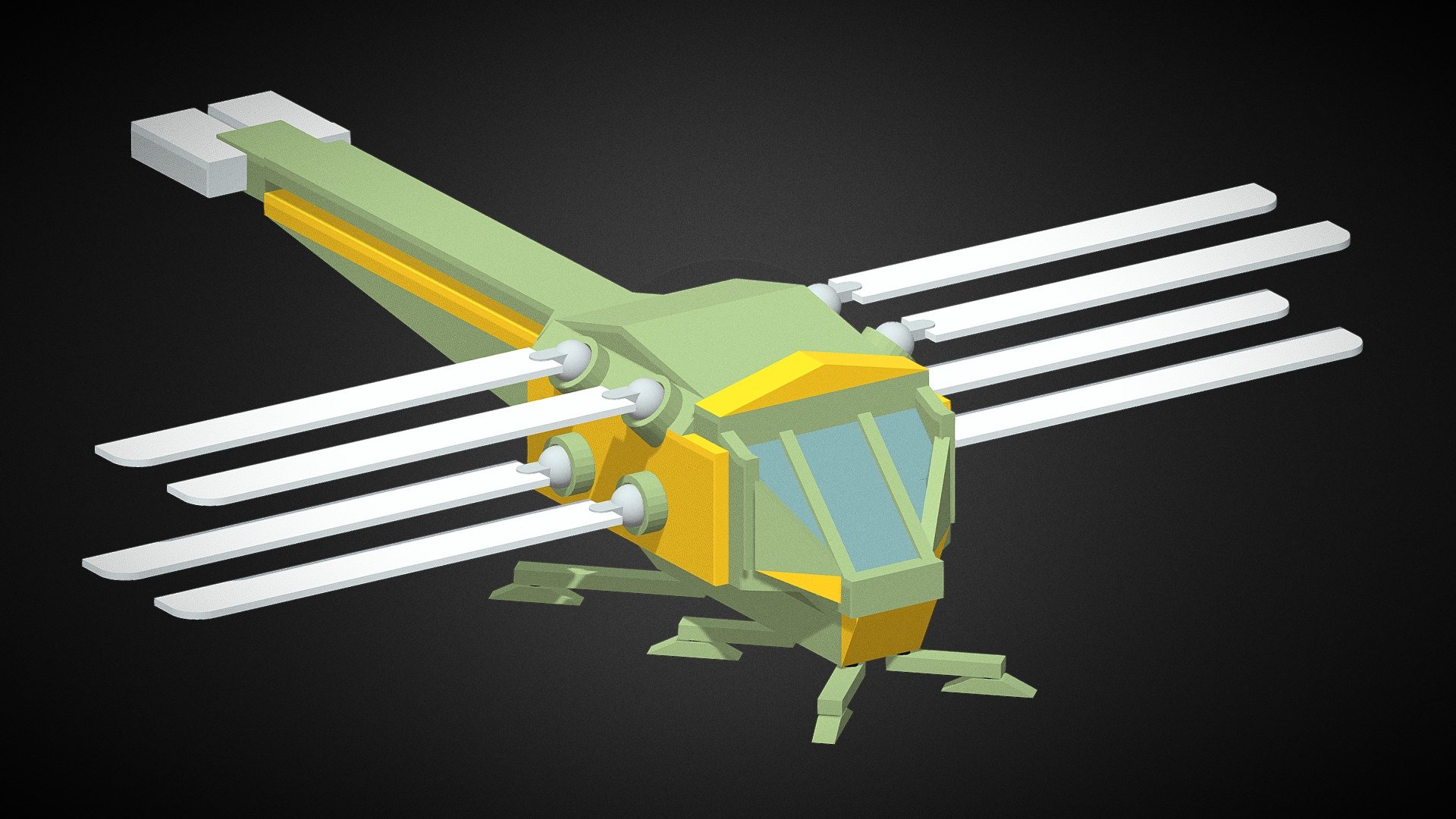 Flapping-wing Aircraft - Download Free 3D model by 3d.xyz (@webuild ...