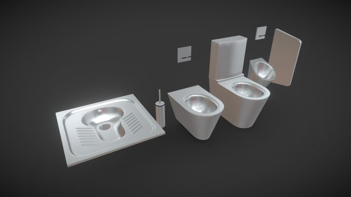 Lavatory 3D models - Sketchfab