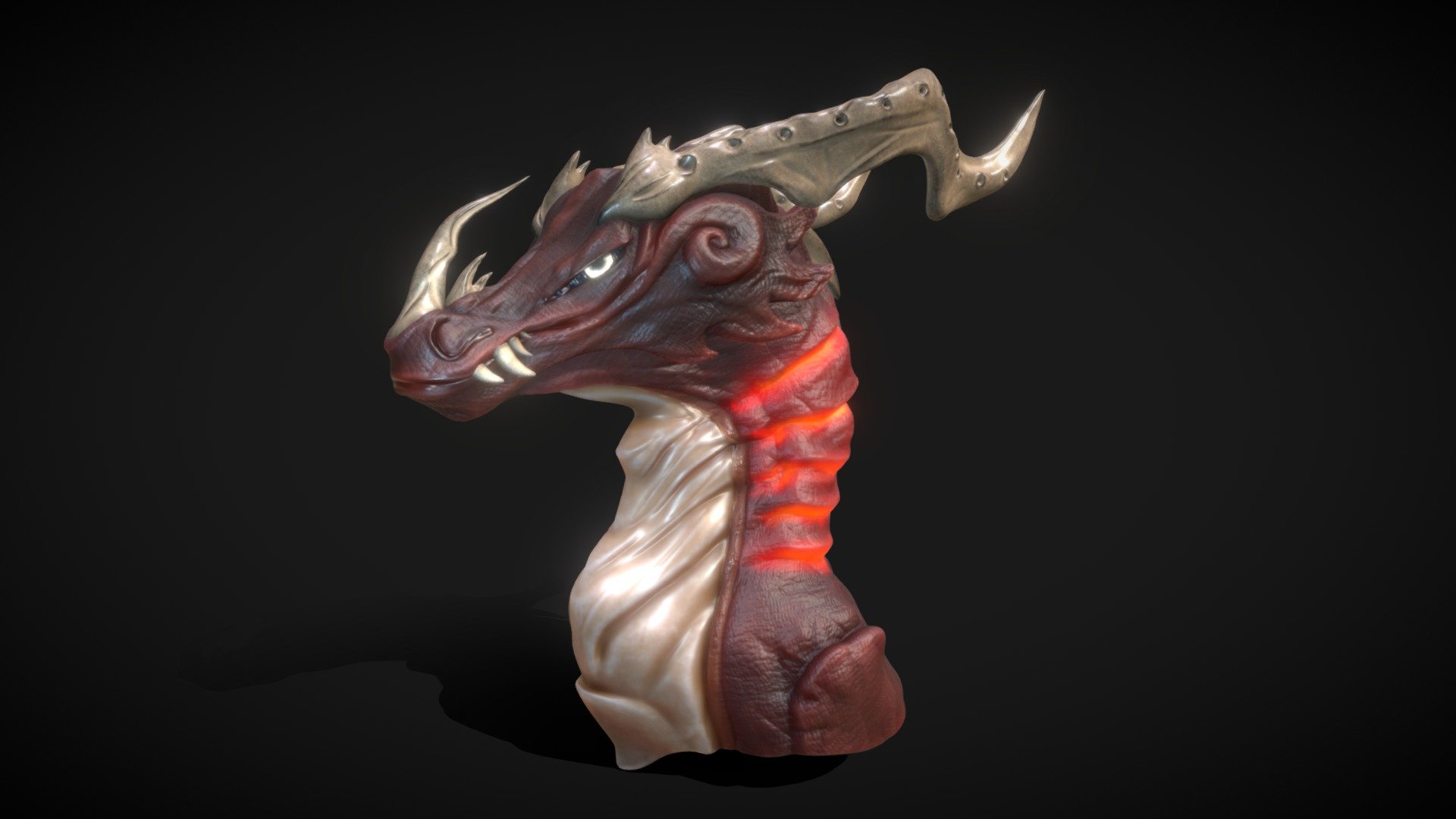 Dragon - 3D model by ro11 [5b2e4b8] - Sketchfab