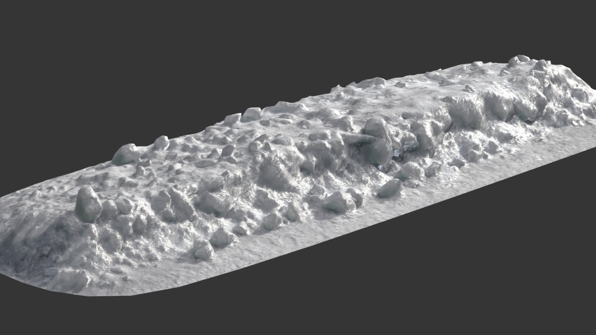 Snow Pile 4 - Buy Royalty Free 3D model by attben [5b30043] - Sketchfab ...