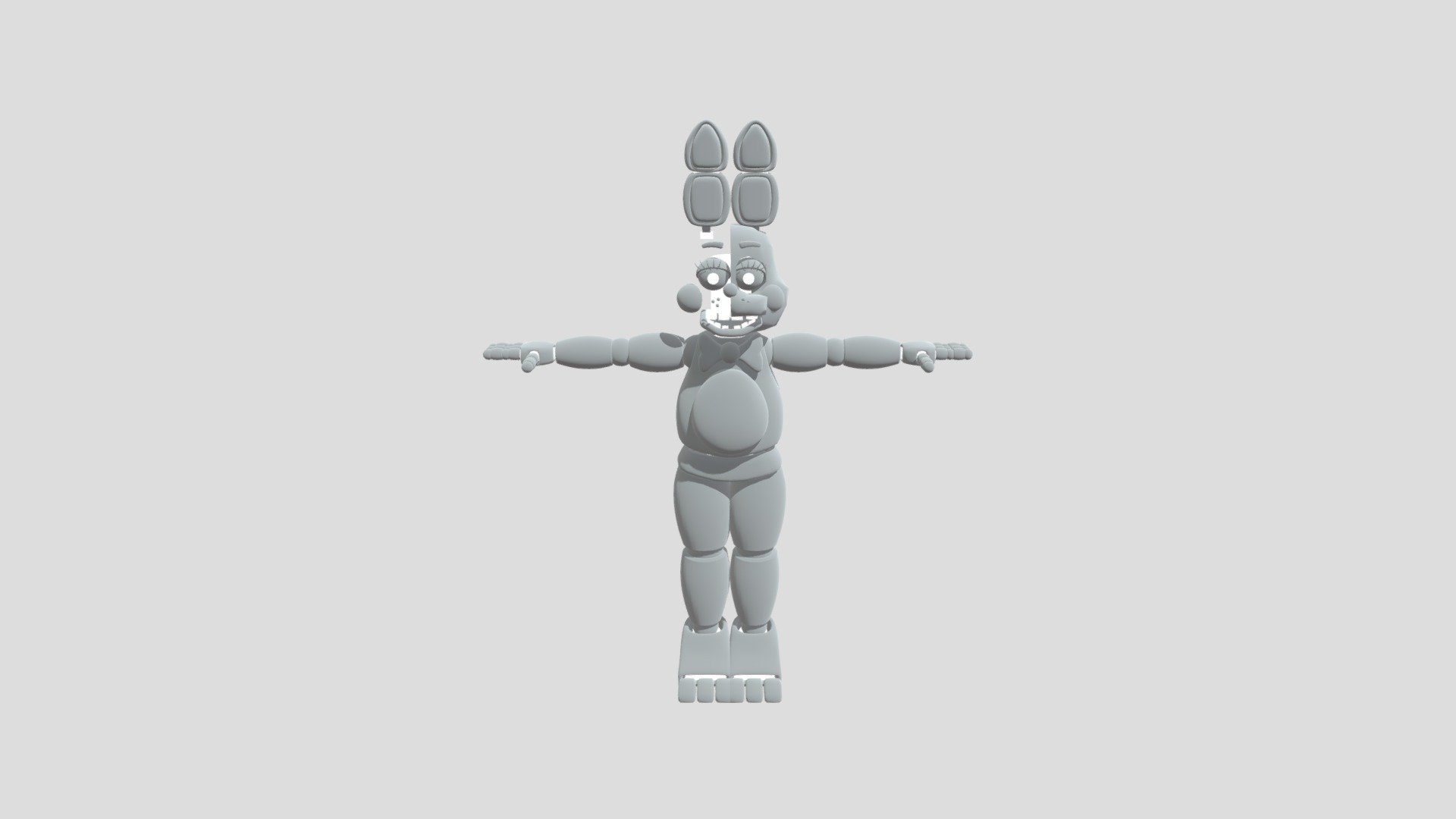 Shadow Bonnie - Download Free 3D model by AndyBy2002 [5b30ead] - Sketchfab