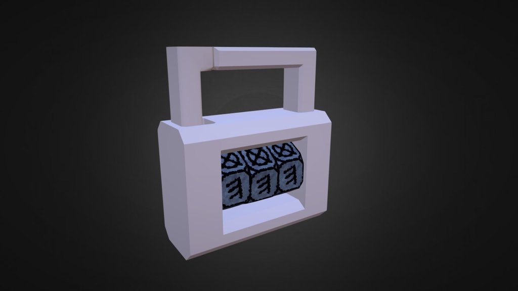 Runelock - Work in progress - 3D model by Lina Agrell (@AgrellLina ...