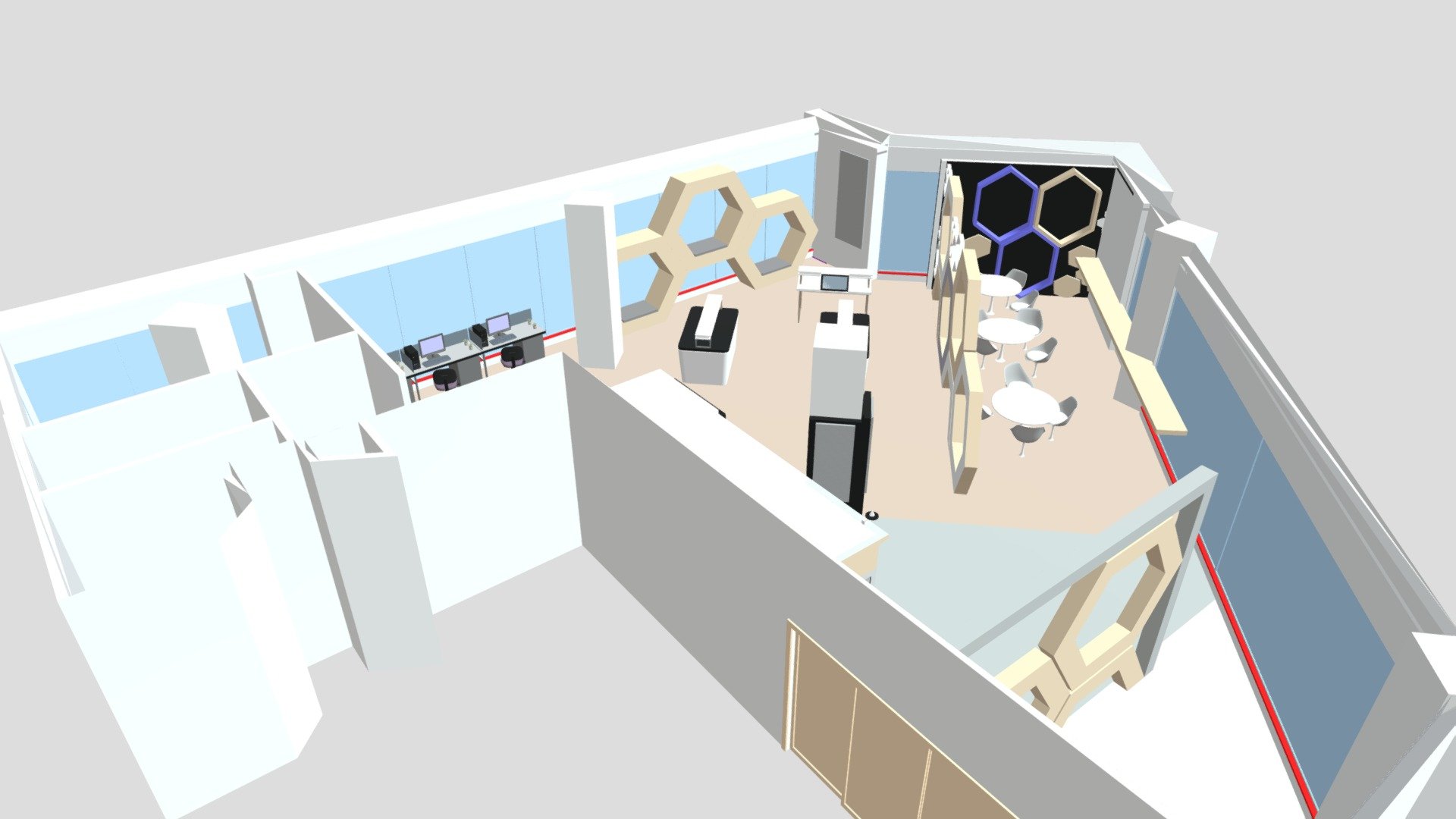 SHOW ROOM - 3D model by farithrestrepo [5b33ca0] - Sketchfab