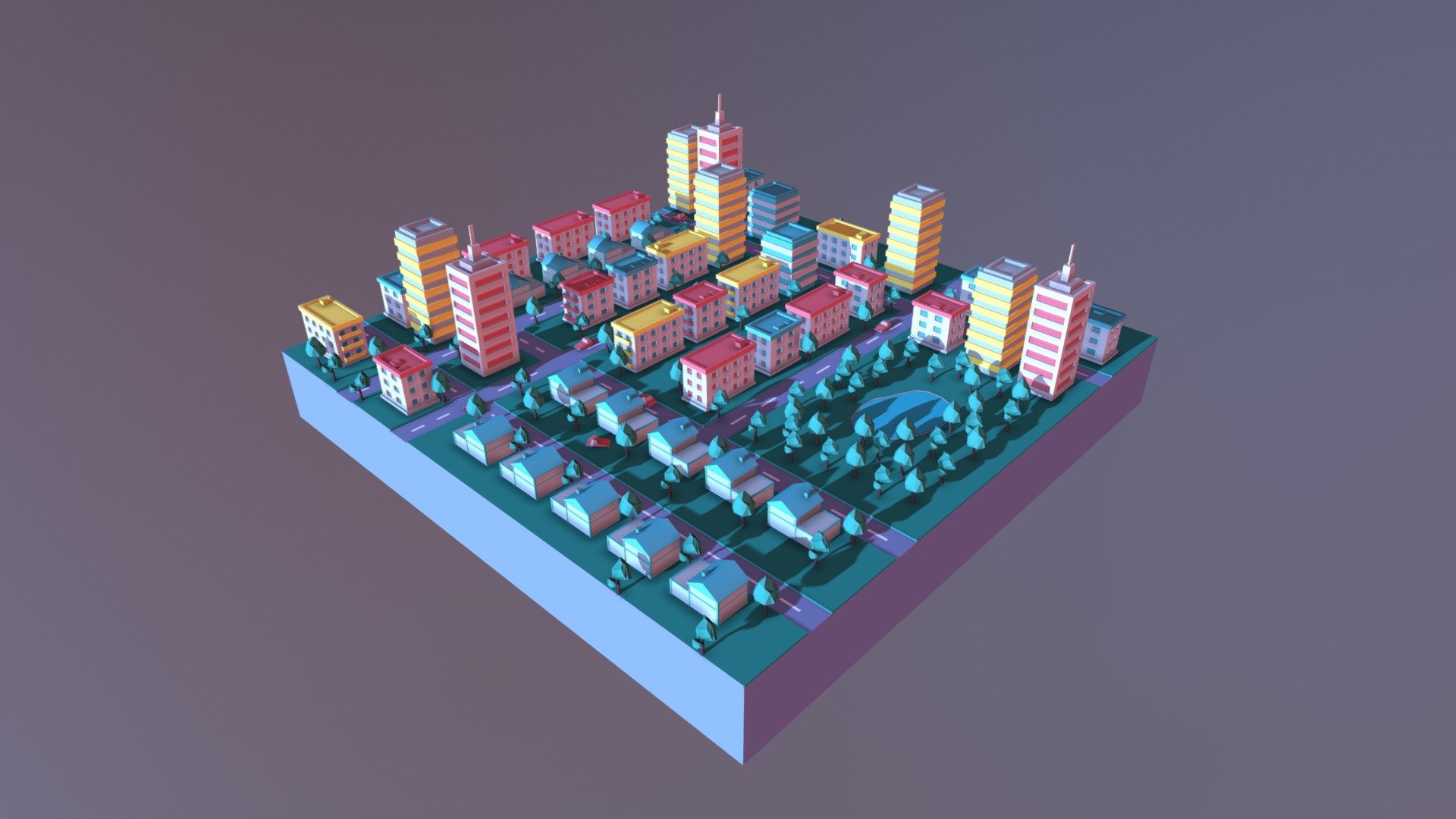 City_CC2 - 3D model by Edi2d [5b3426f] - Sketchfab