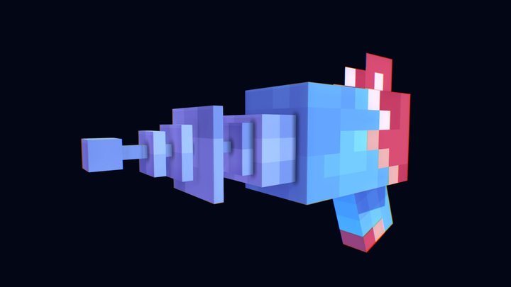 Minecraftguns 3D models - Sketchfab