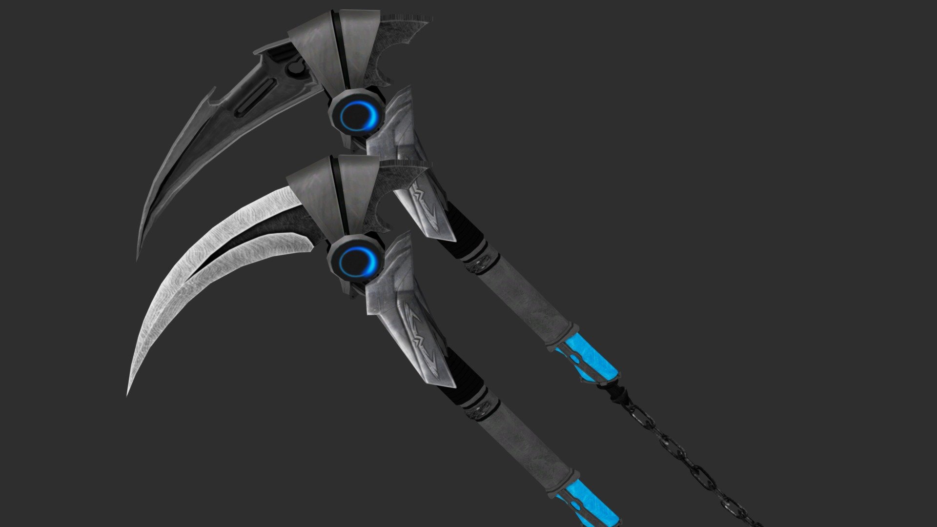 Dual-Kama 1 - 3D model by Jocasey [5b36367] - Sketchfab