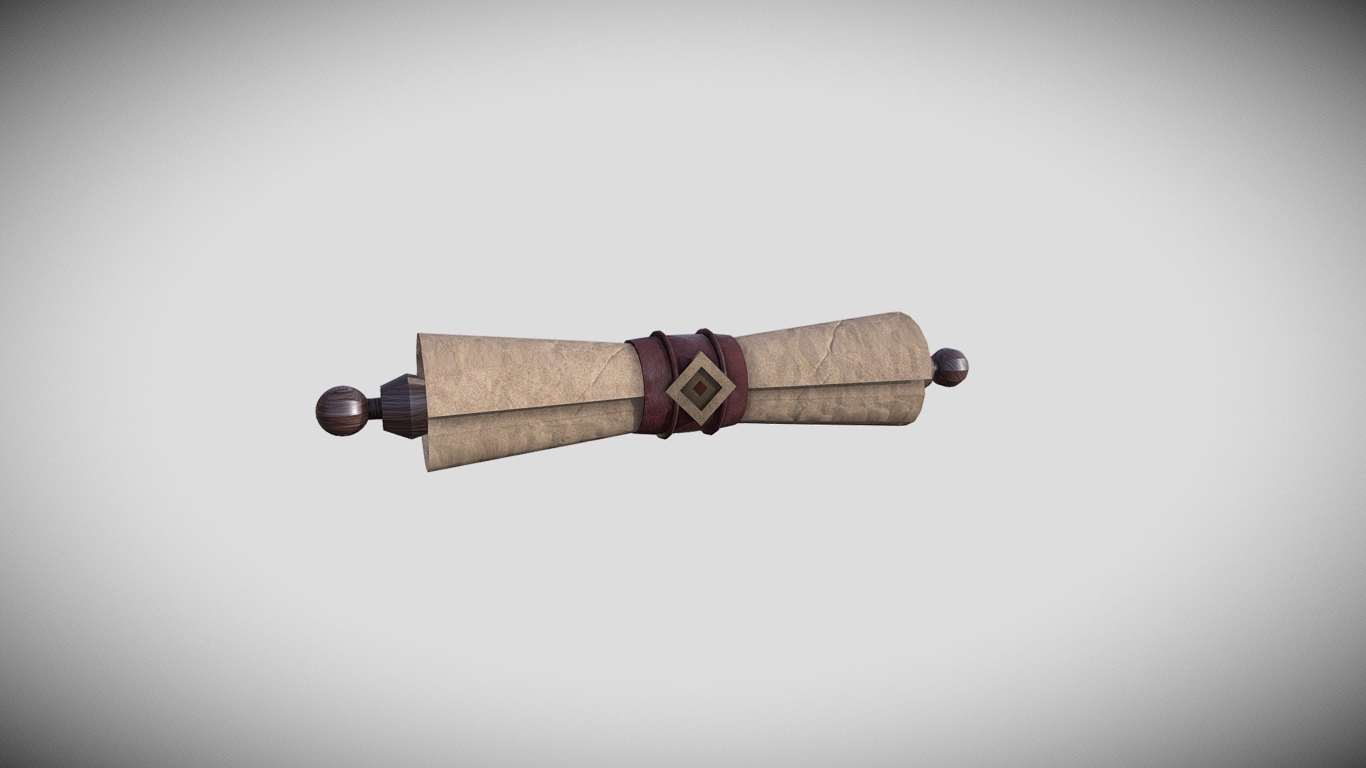 Fantasy Scroll - Download Free 3D model by Kinandreas (@A.Kinchella ...