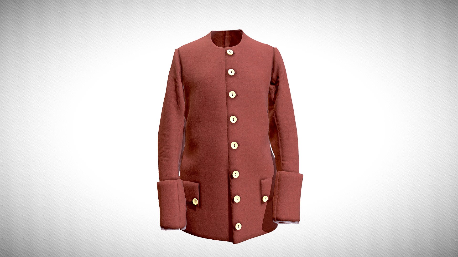 Coat #2 from a traditional engraving - Download Free 3D model by ...