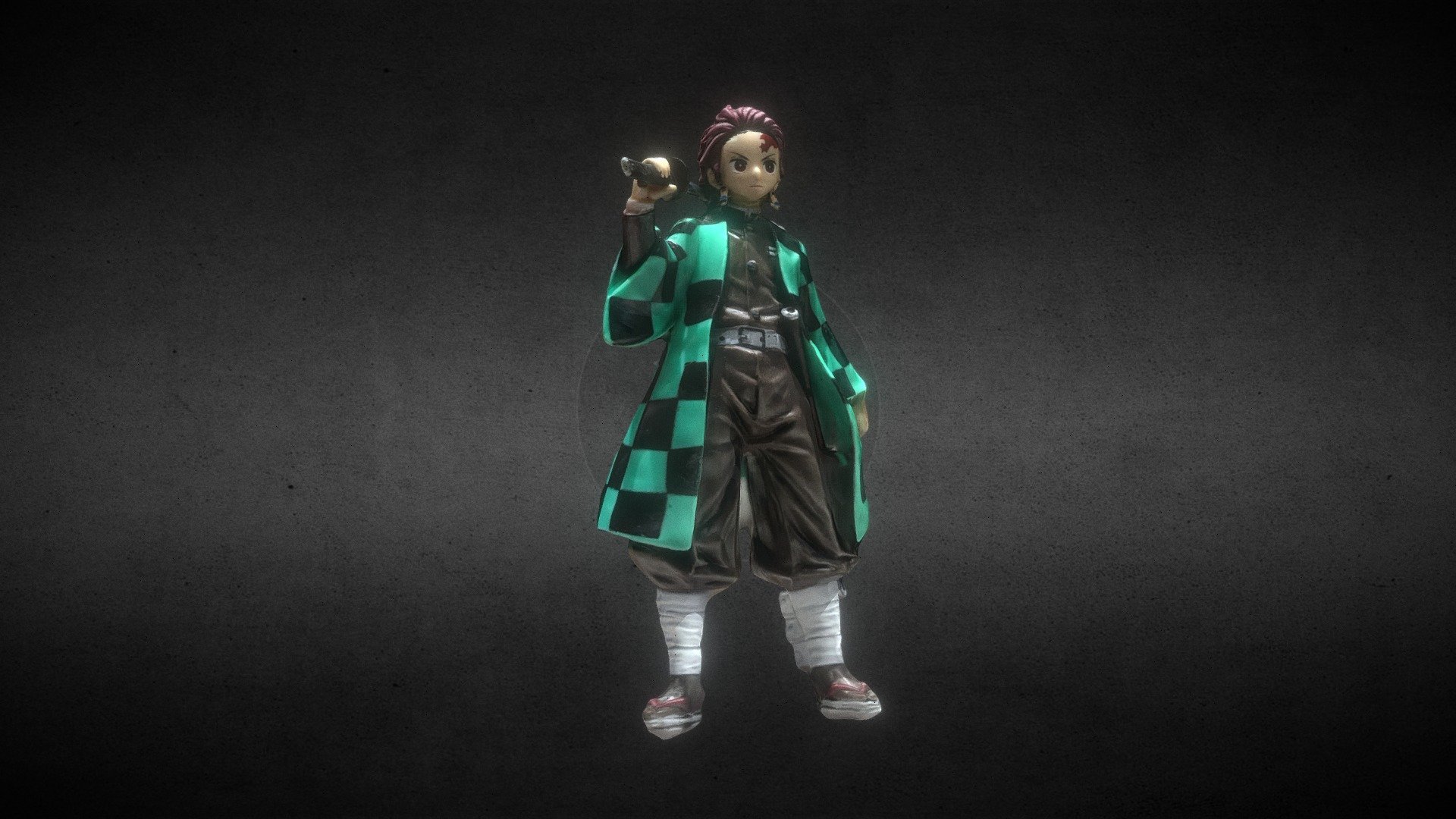 Tanjiro Kamado (Kimetsu no Yaiba / Demon Slayer) - 3D model by ...