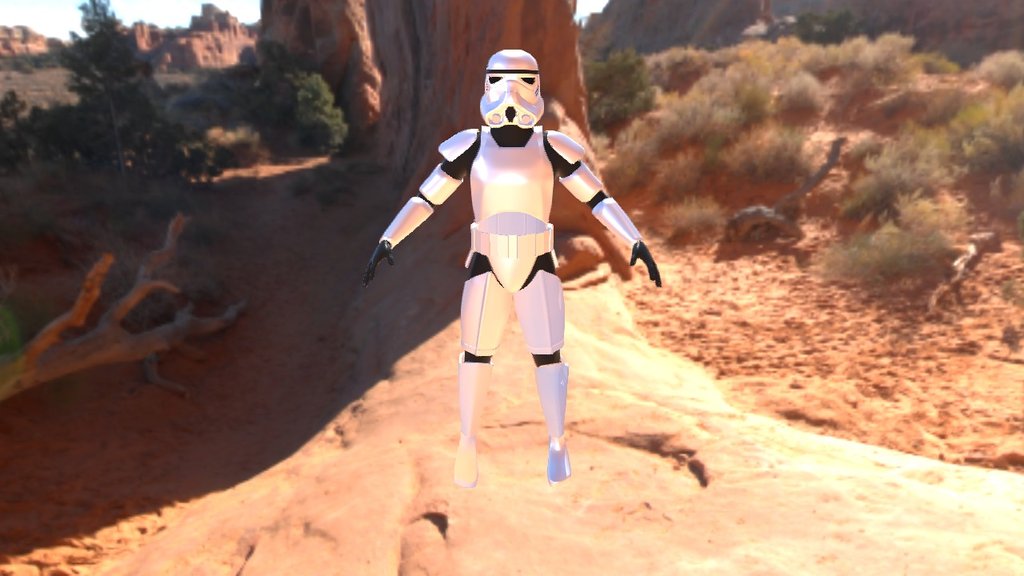 Stormtrooper - 3D model by dudikof [5b39087] - Sketchfab