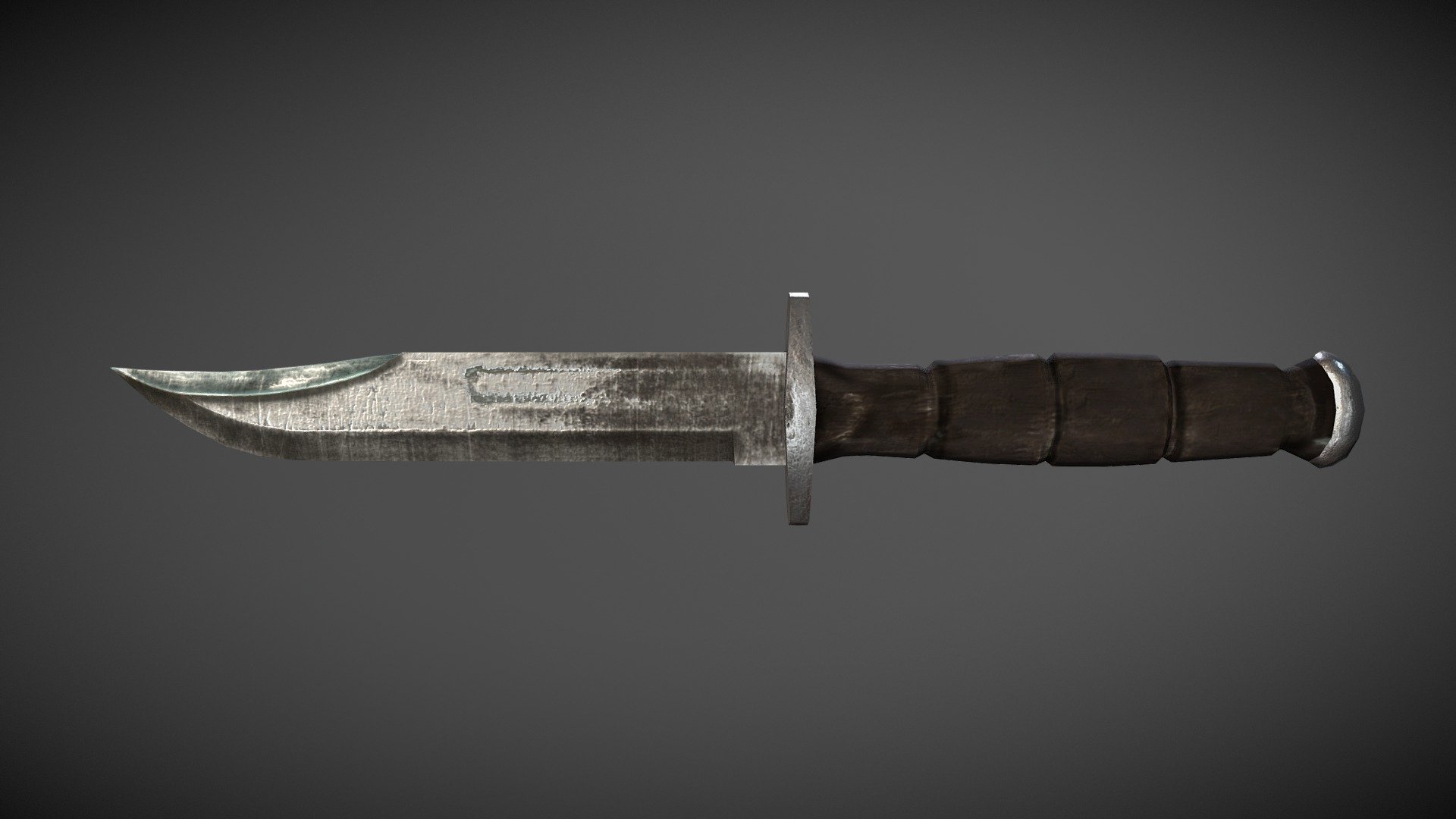 Combat Knife - 3D model by Sean Lack (@MomentarilyEpic) [5b391f5 ...