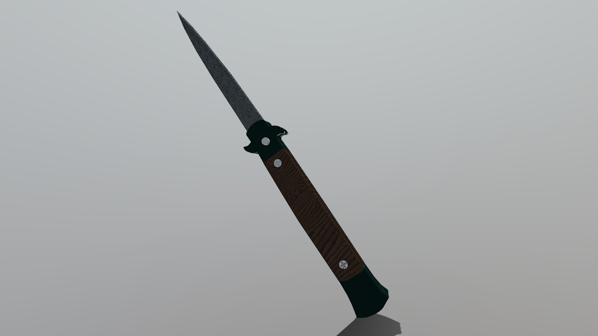 Stiletto Knife - Download Free 3D model by 3dane [5b3927b] - Sketchfab
