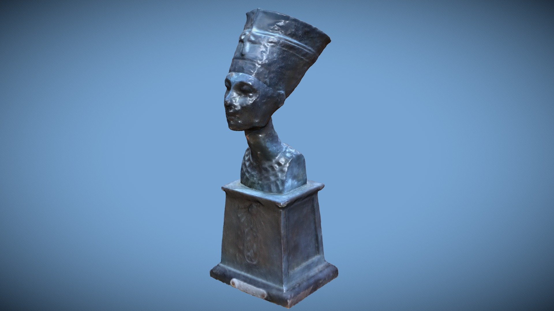 Bust Of Queen Nefertiti 3D Scanning - 3D model by SHUBBAK3D [5b39e03 ...
