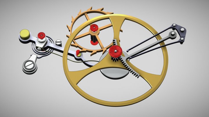 Escapement 3D models - Sketchfab
