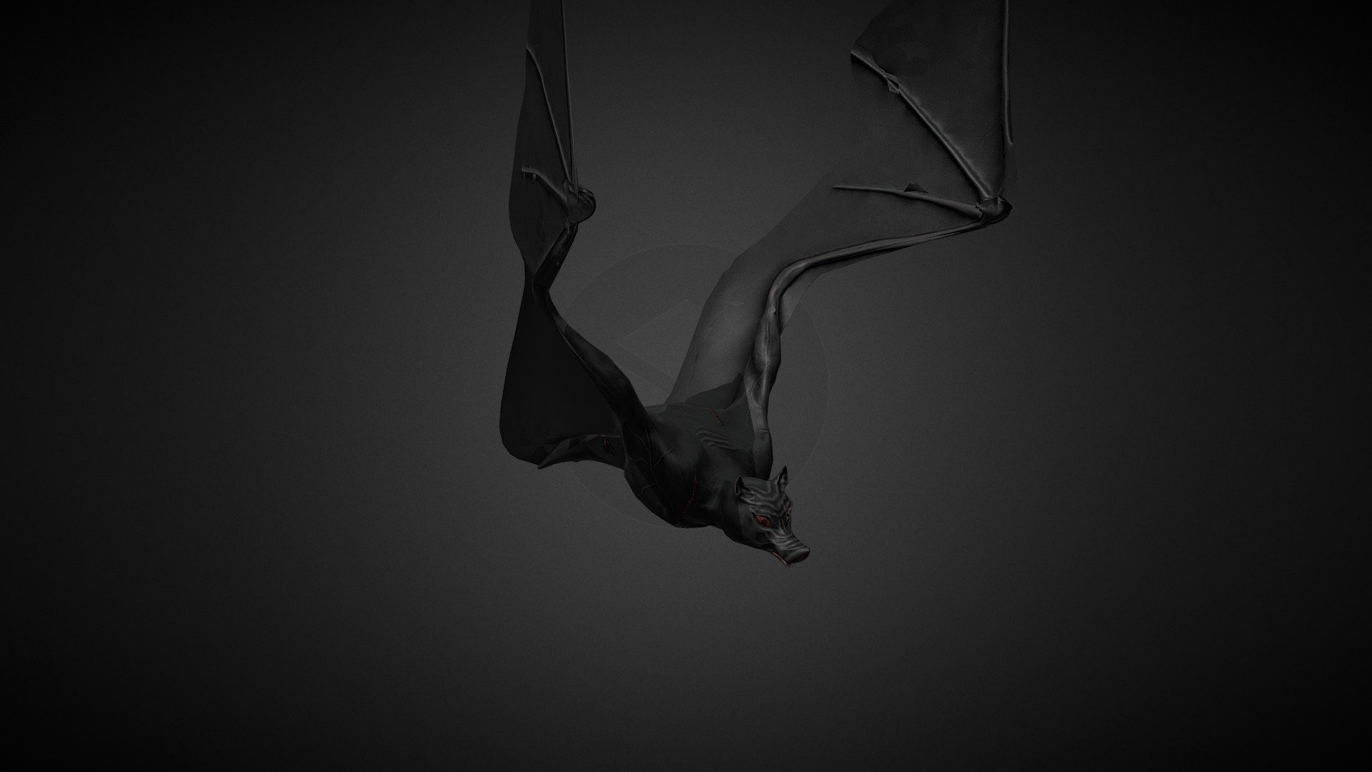 Bat animated character - Download Free 3D model by GoldGryphon [5b3b856 ...