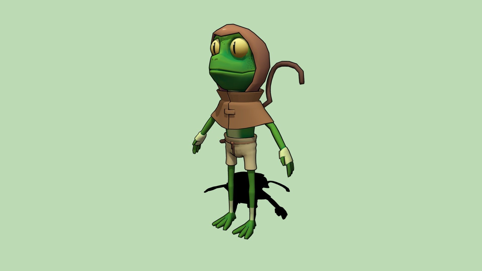 Frog Humanoid Character - 3D model by LoadCC [5b3d29d] - Sketchfab