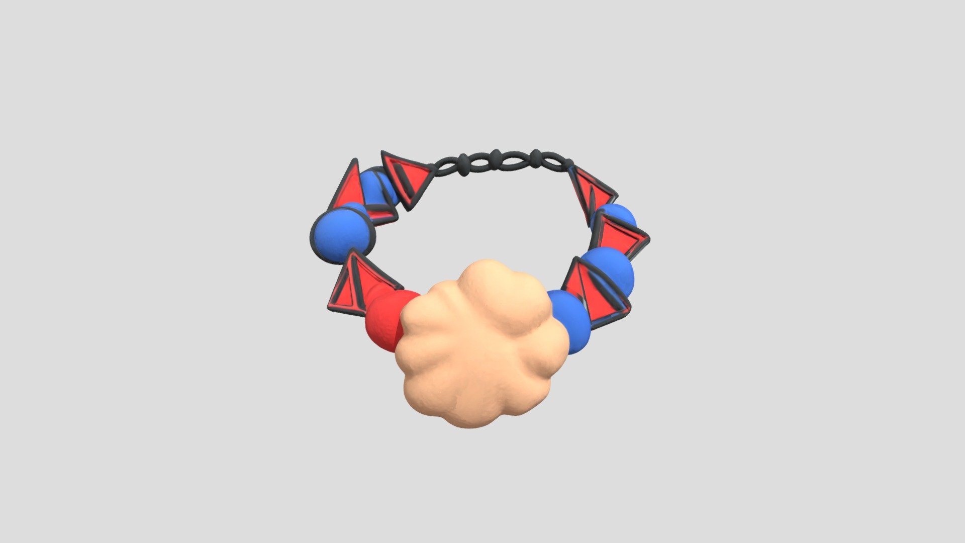 goob Friendship Bracelet - 3D model by ilovetoastmmm [5b3e733] - Sketchfab