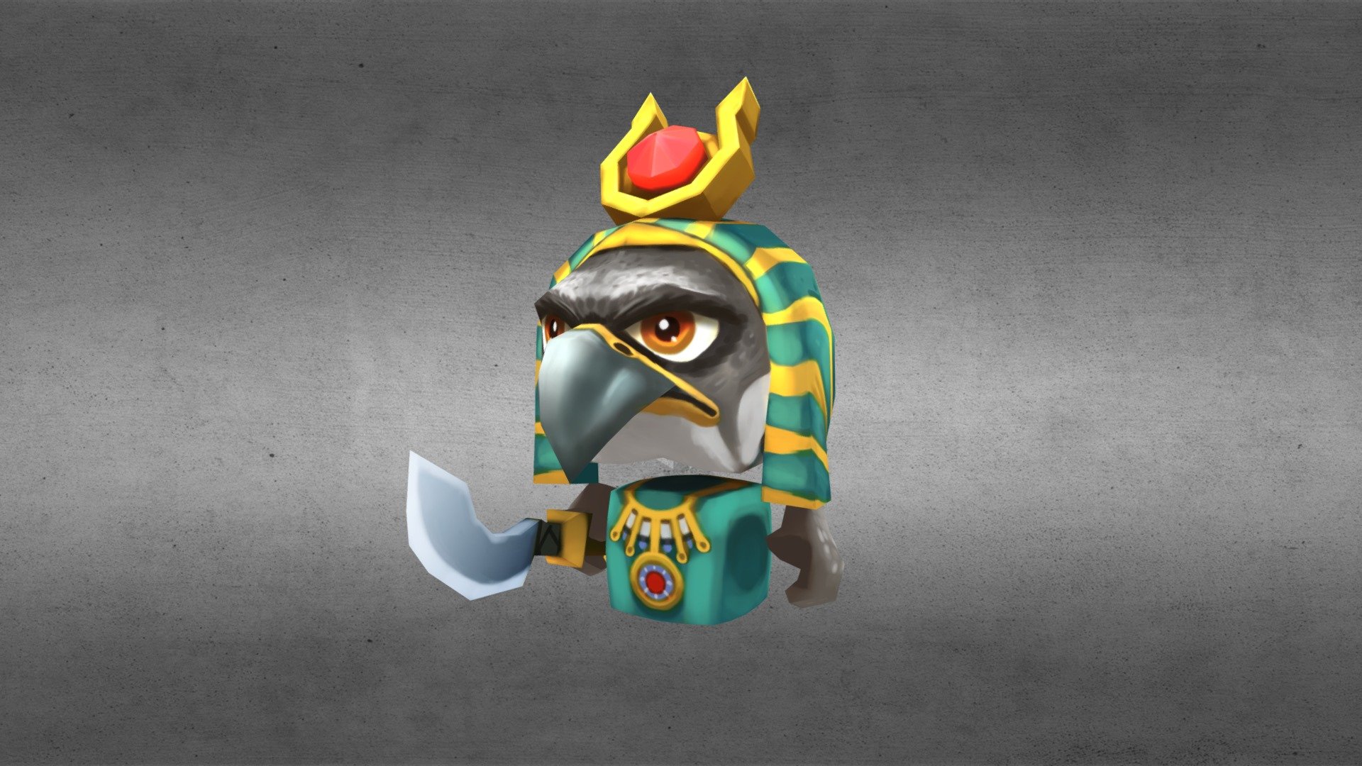 Enemy - Amon Ra - 3D model by patatajec [5b3fd11] - Sketchfab
