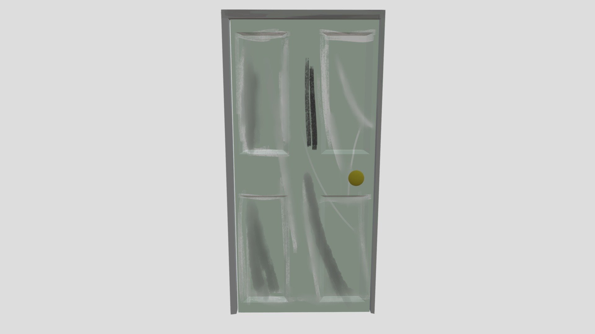 Study Door - 3D model by PHX 3D Art (@PHX3DArt) [5b40150] - Sketchfab
