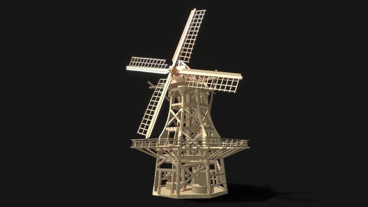 Windmill 3D models - Sketchfab