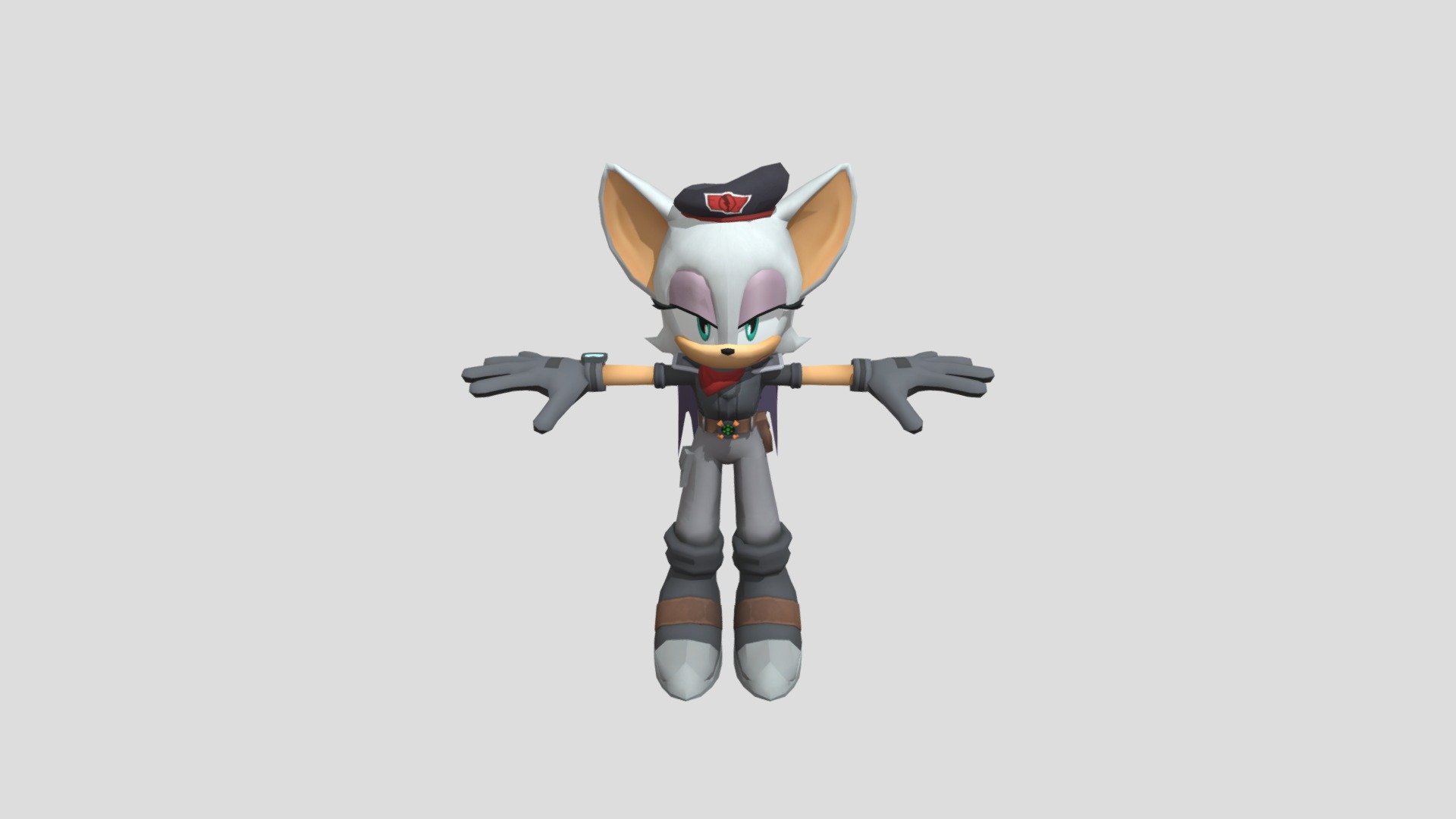 Rebel Rouge (Sonic Prime) - Download Free 3D model by Guilherme Navarro ...
