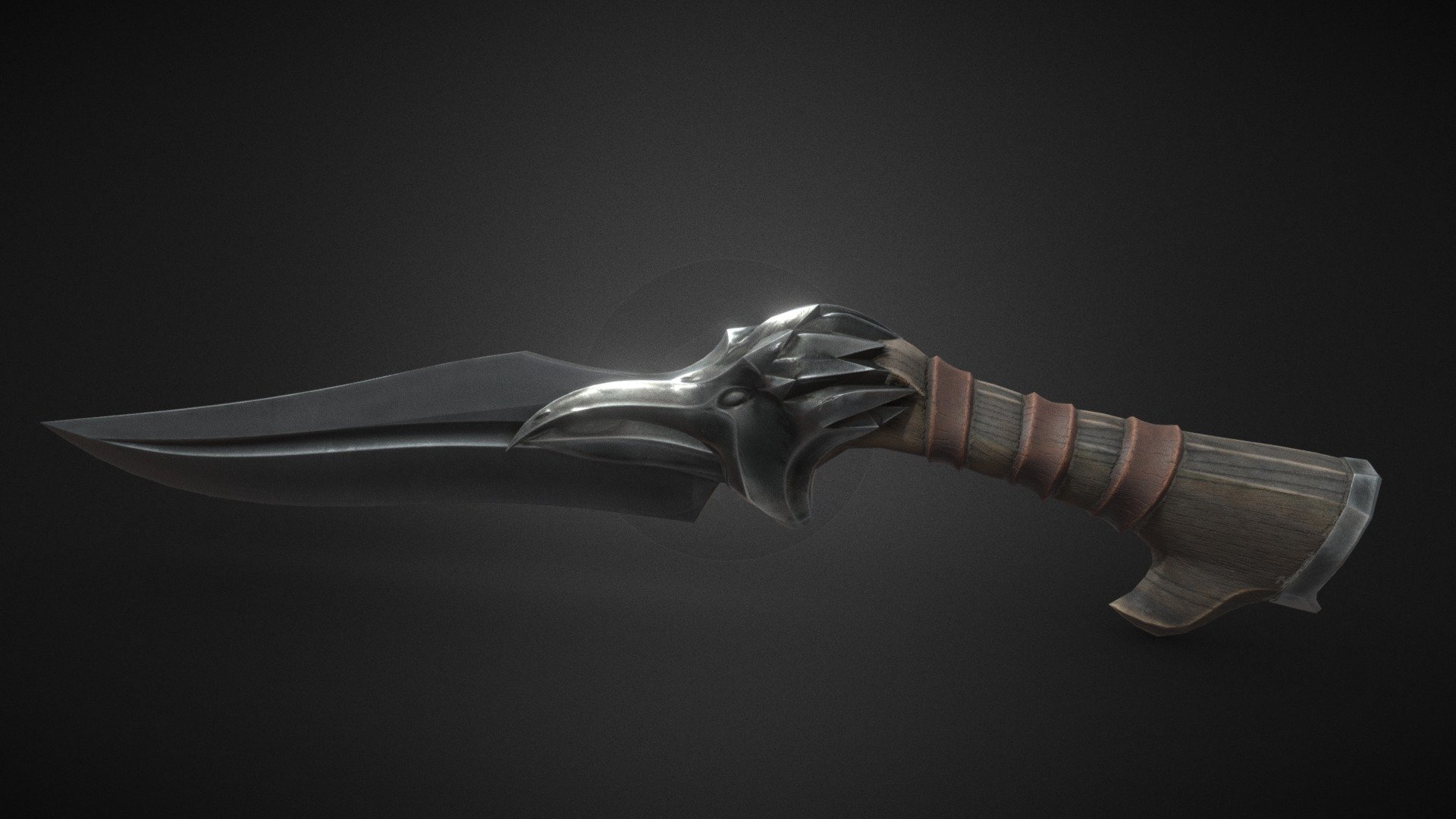 Raven Knife - 3D model by Simplix [5b411b5] - Sketchfab