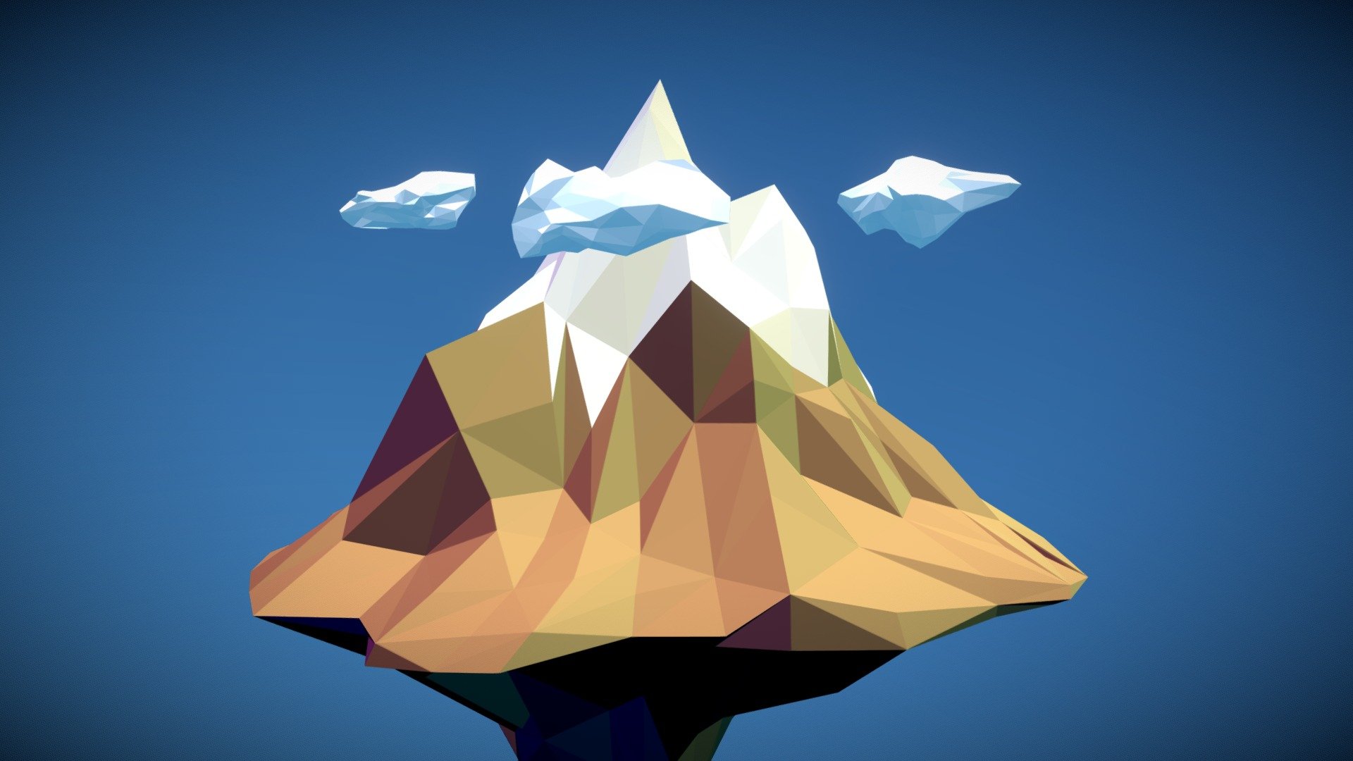 Moutain - Download Free 3D model by Jakub Badin (@bublifuck) [5b417e7 ...