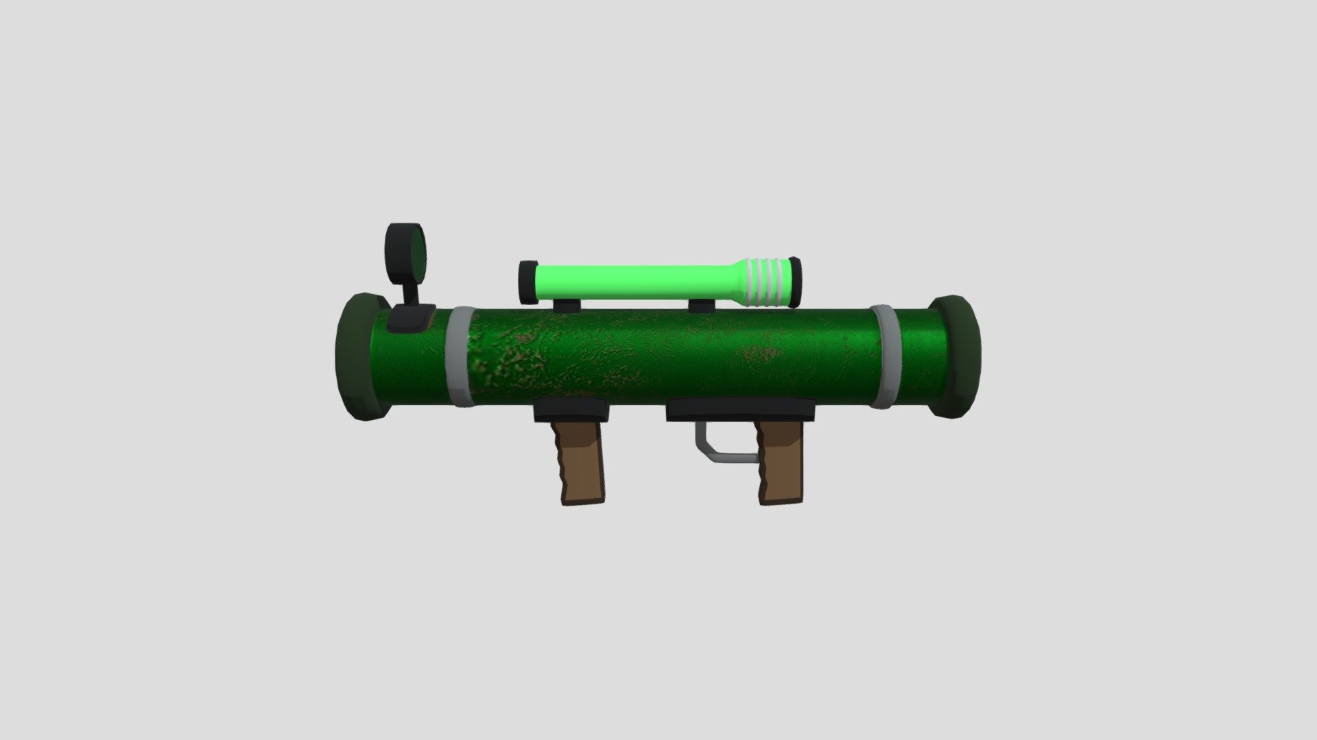 Bazooka - 3D model by Giray (@trtrollcraft) [5b4194c] - Sketchfab