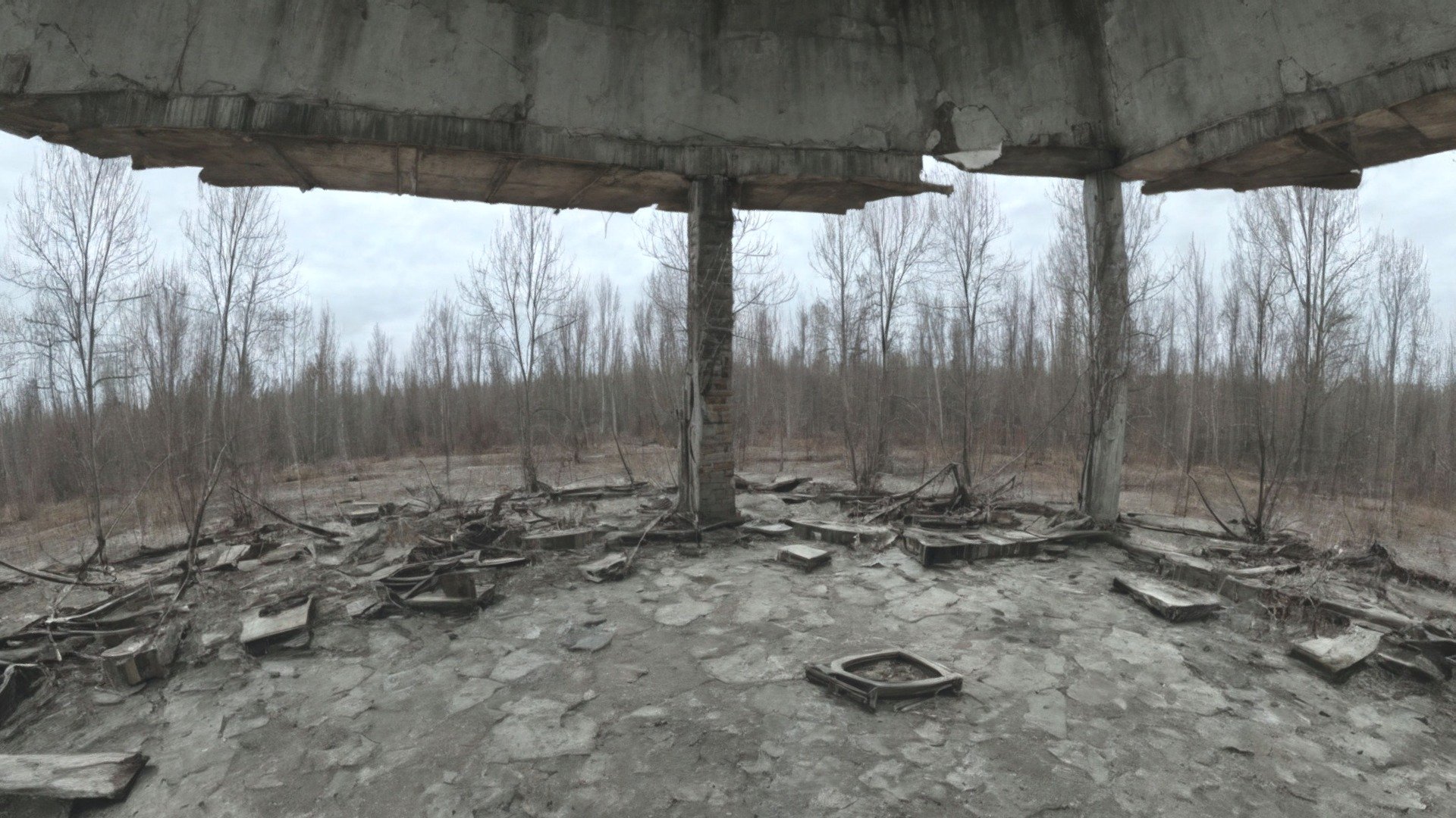 HDRI Post-Apocalyptic V2 Panorama J - Buy Royalty Free 3D model by ...