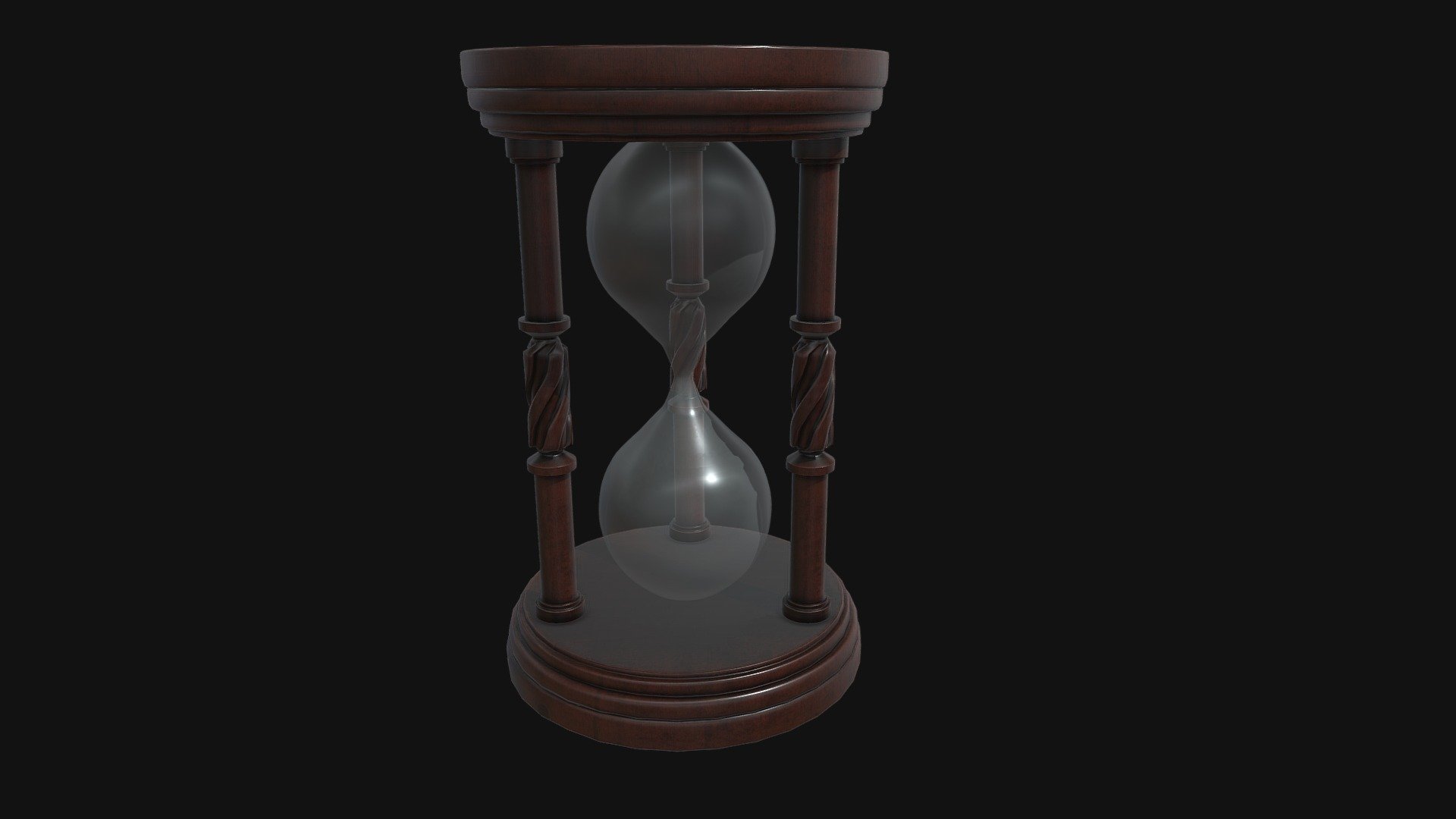 Hourglass - 3D model by Geoffrey Brooks II (@GeoffreyBrooksII) [5b42799 ...