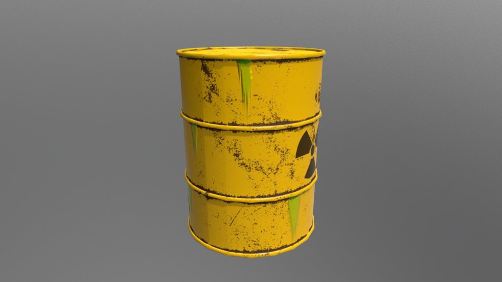 Nuclear Waste - 3D model by Frizzey [5b45da7] - Sketchfab