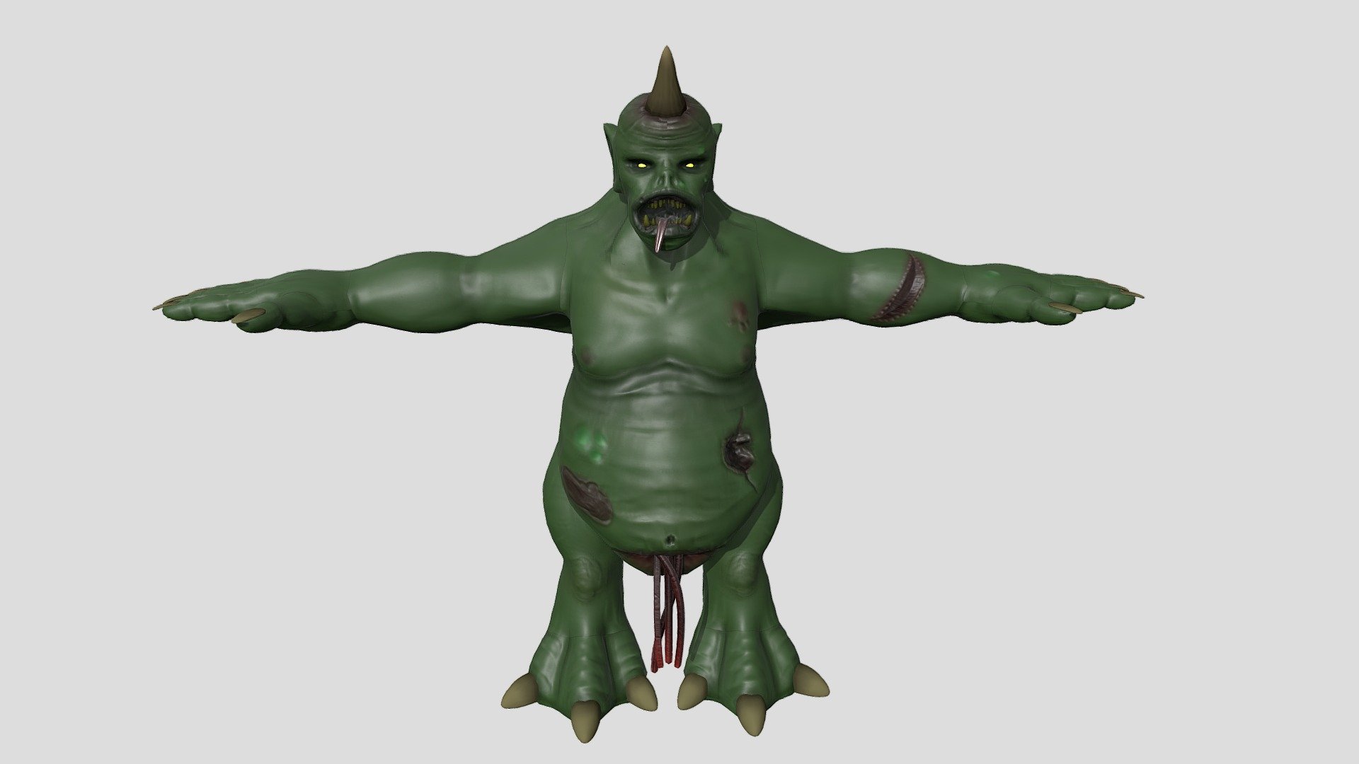 Plague Ogryn - Download Free 3D model by Thomas Mason (@ThomasMason ...